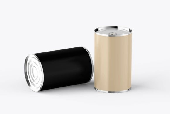 Metal Can Packaging Mockup PSD by Ronnie Holt on Dribbble
