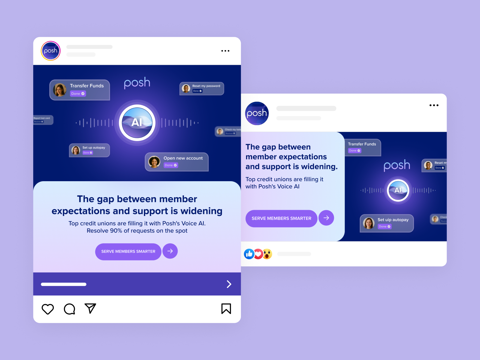 Posh - Social Media Ads by Hassan Shakeel for Hey Digital on Dribbble