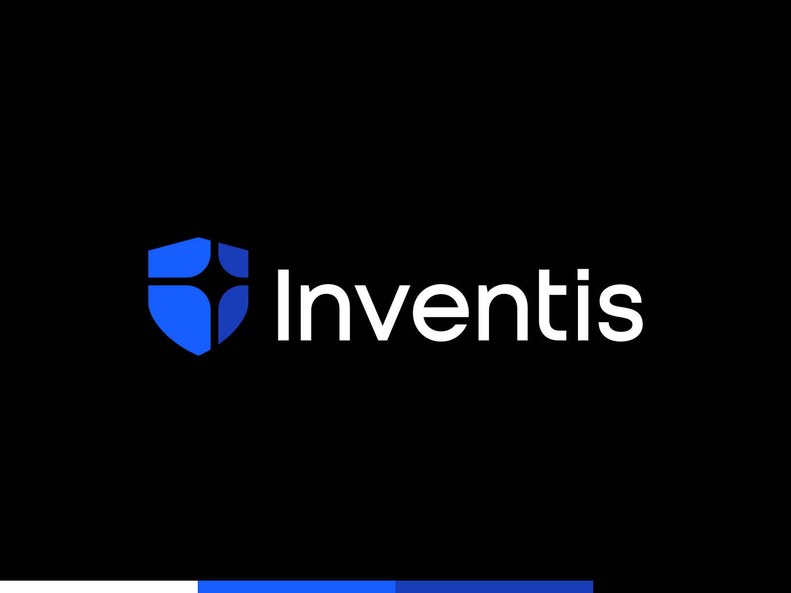 Inventis, cybersecurity company logo design: shield + spark by Alex ...