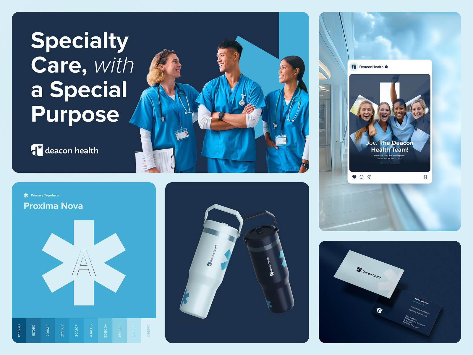 Deacon Health Brand System by wowsy.lab on Dribbble