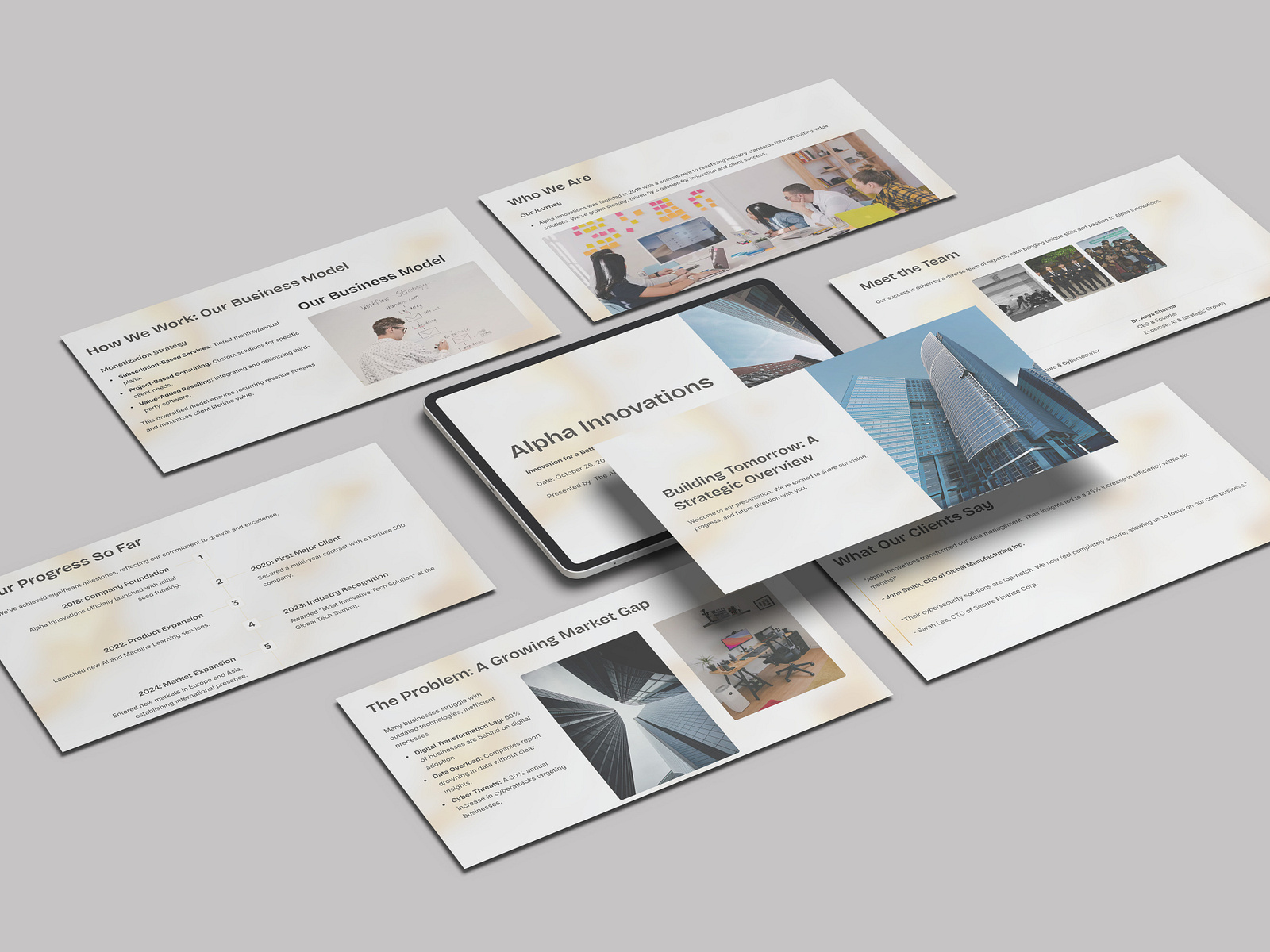 Corporate PowerPoint Presentation Slide Design by Graphic Aerial on ...