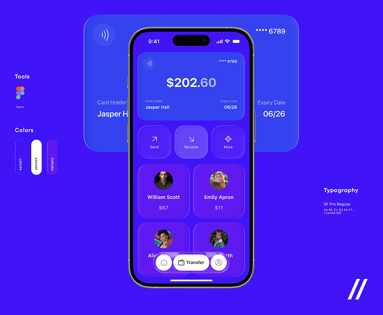 Finance Mobile iOS App Design by Purrweb UI/UX Agency on Dribbble