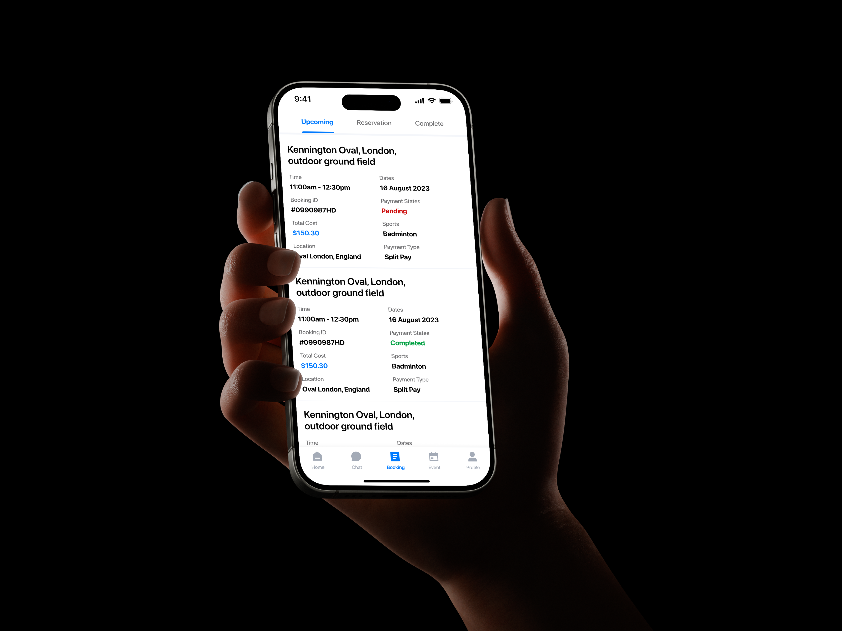 ActiveSync – Sports Booking App Design by Shahid Miah UI UX Designer ...