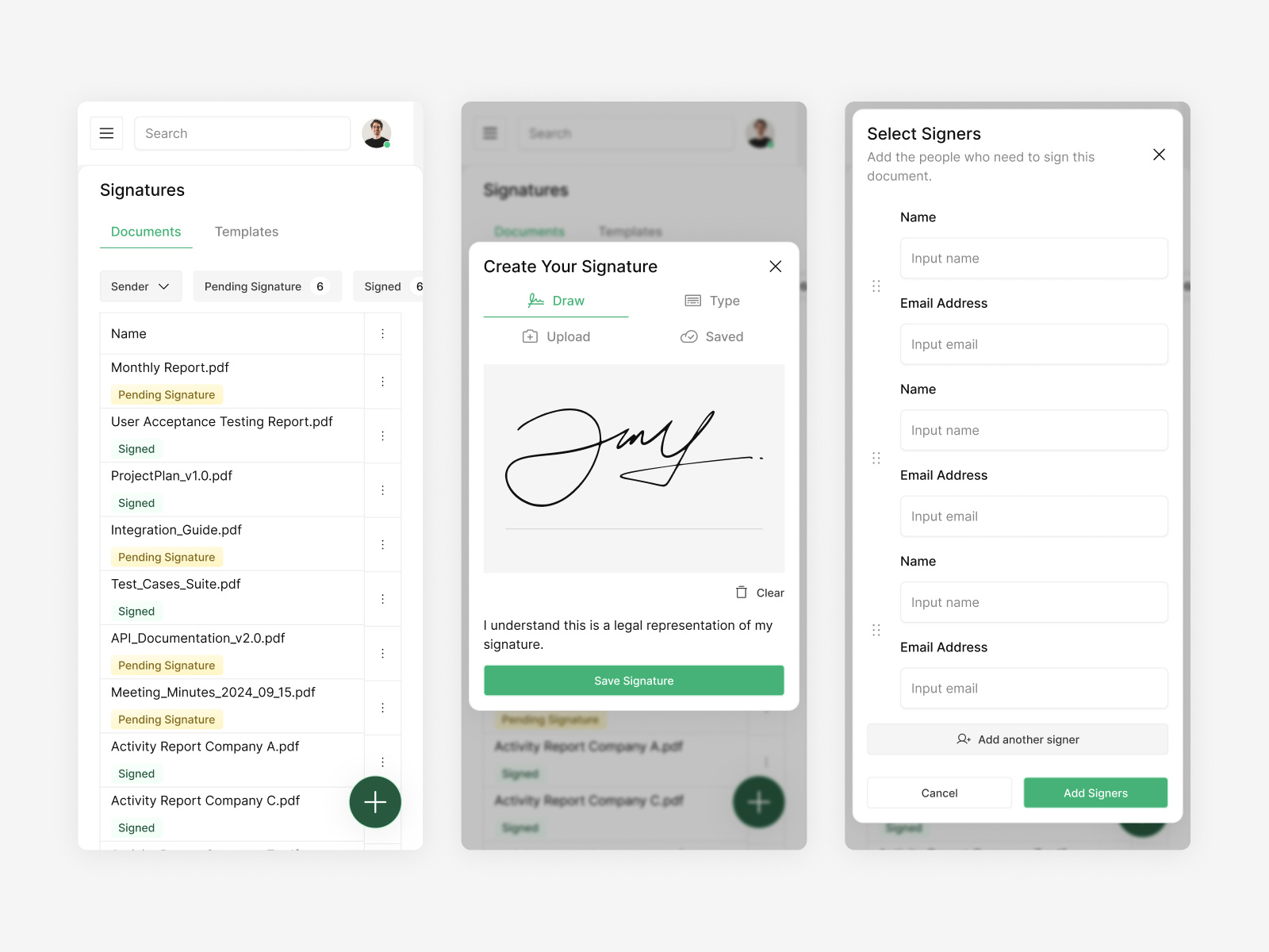 Cloudy - Cloud File Storage Webapp (Signature Flow) by Robbi Darwis for ...