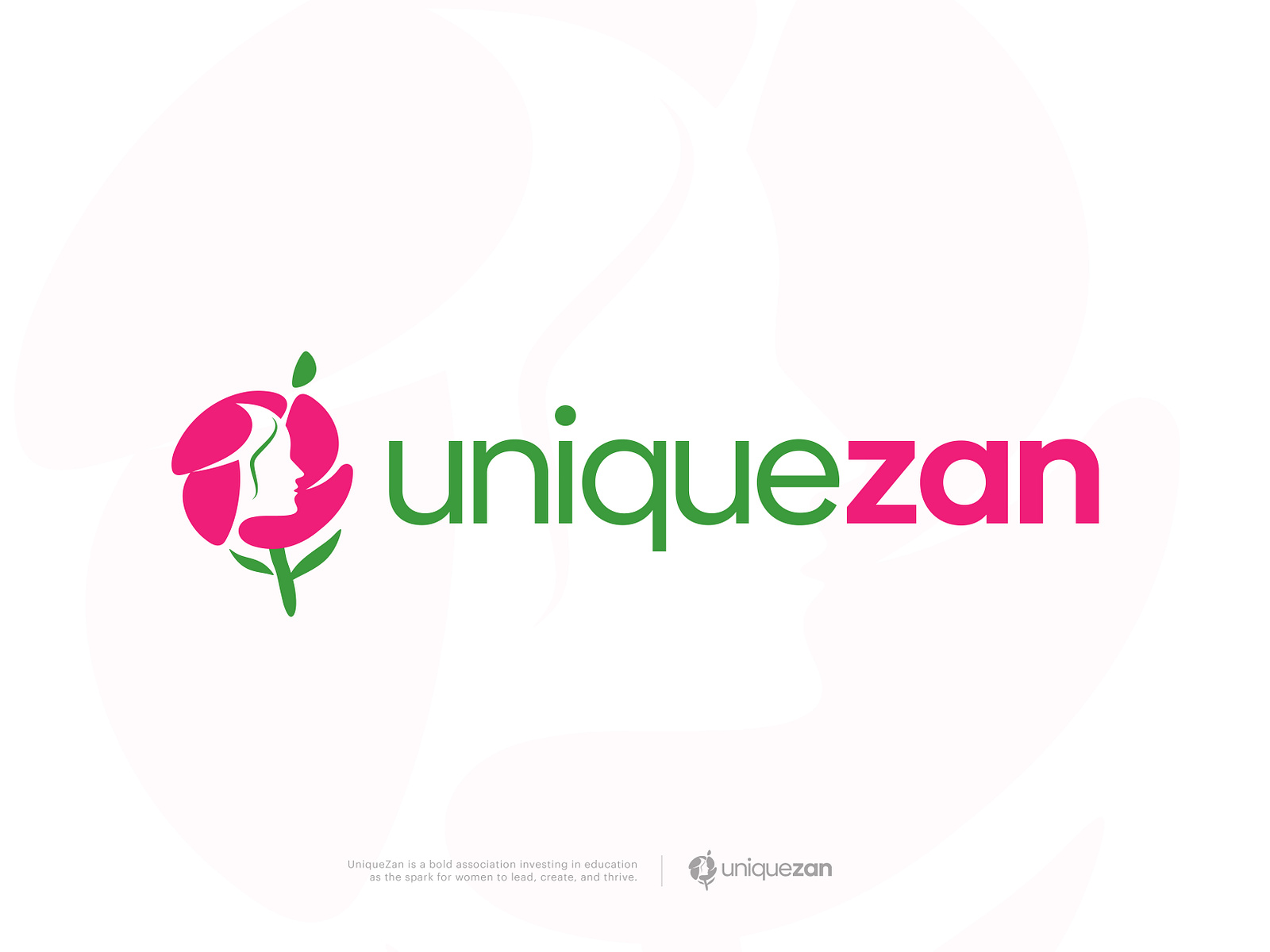 UniqueZan Logo (Zan means woman in the Persian language) by Graytive ...