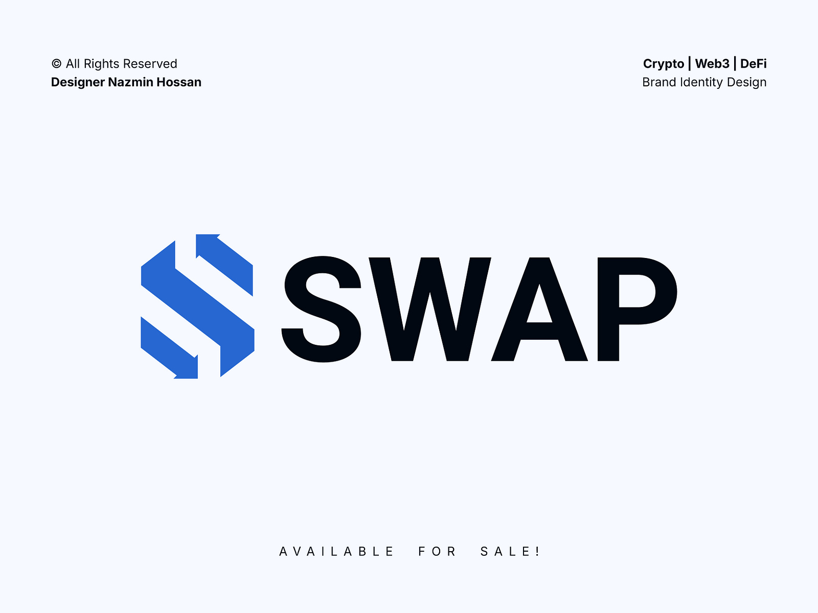 SWAP – S Letter & Swap Arrow Logo for Crypto and Web3 Industry by ...