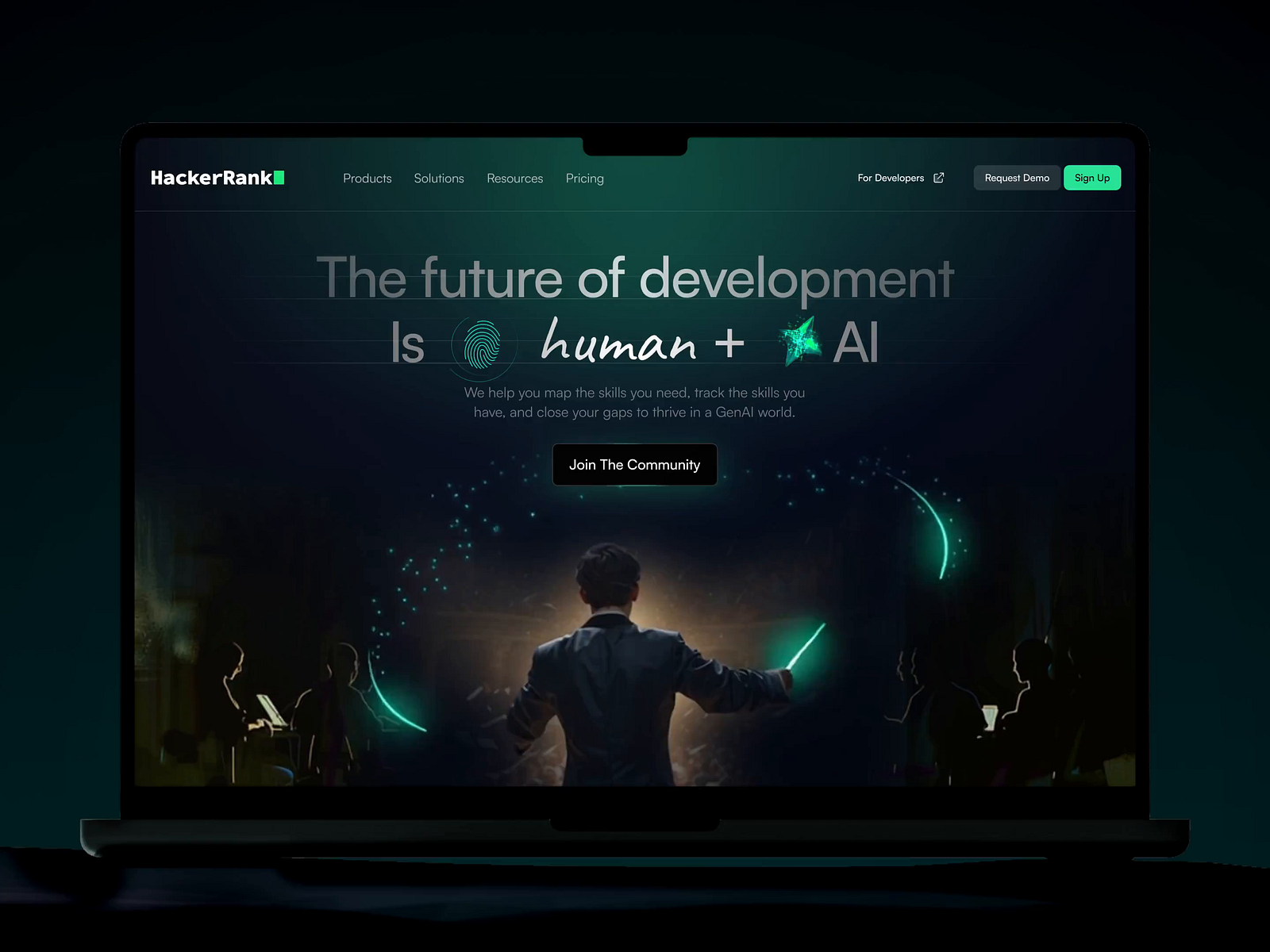 SaaS Landing Page Design for HackerRank by Ramotion on Dribbble