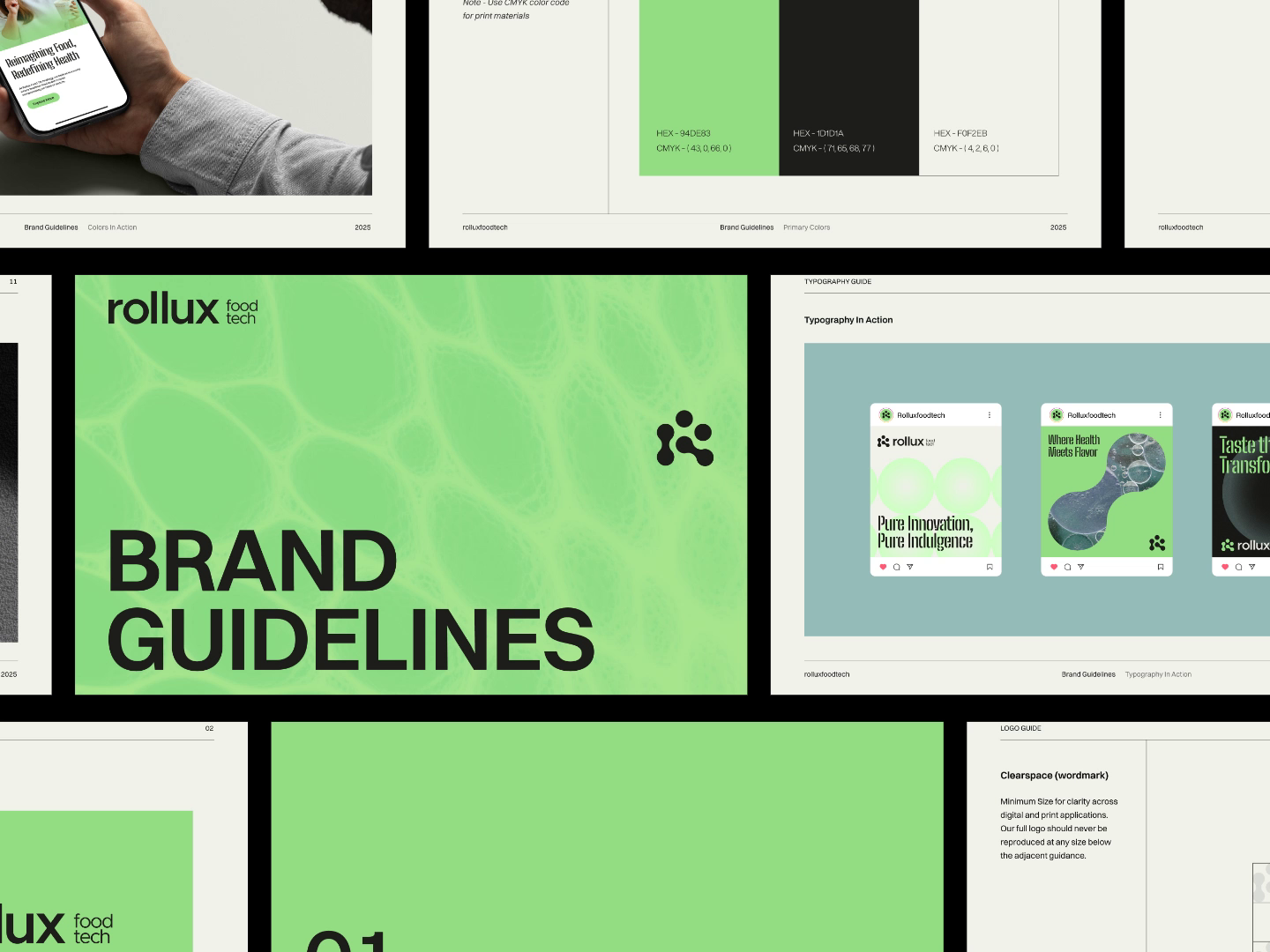 Rollux - Brand guideline by Rixelstudio | logo and brand designer on ...