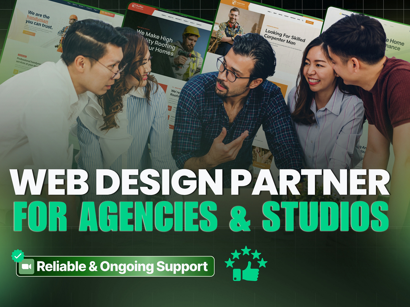 web design partner for agencies and studios by Habibullah Mahmud on ...