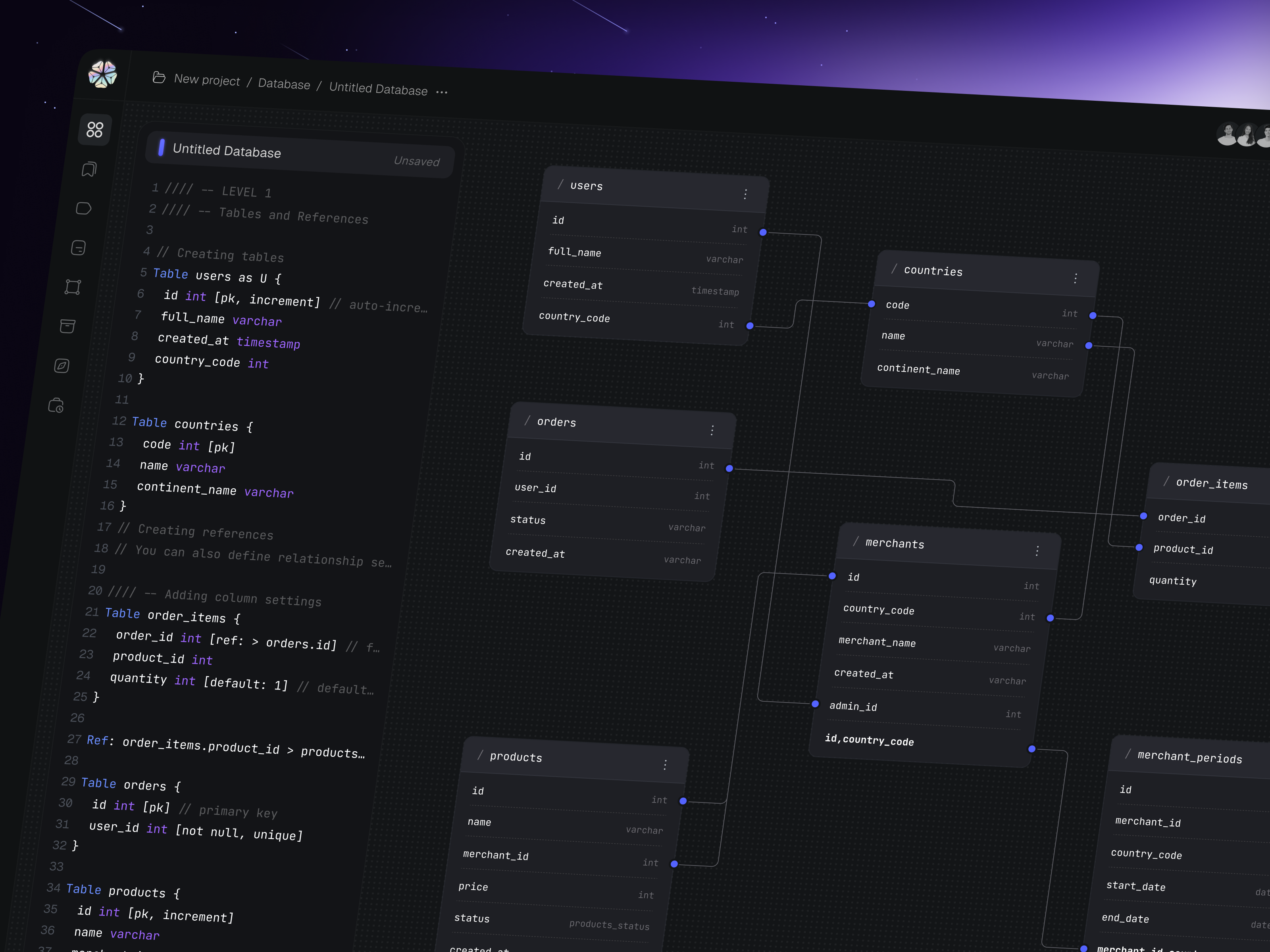 Hexora – Database Schema Builder by Judha Maygustya 🏄🏻‍♂️ for Basebern Team on Dribbble