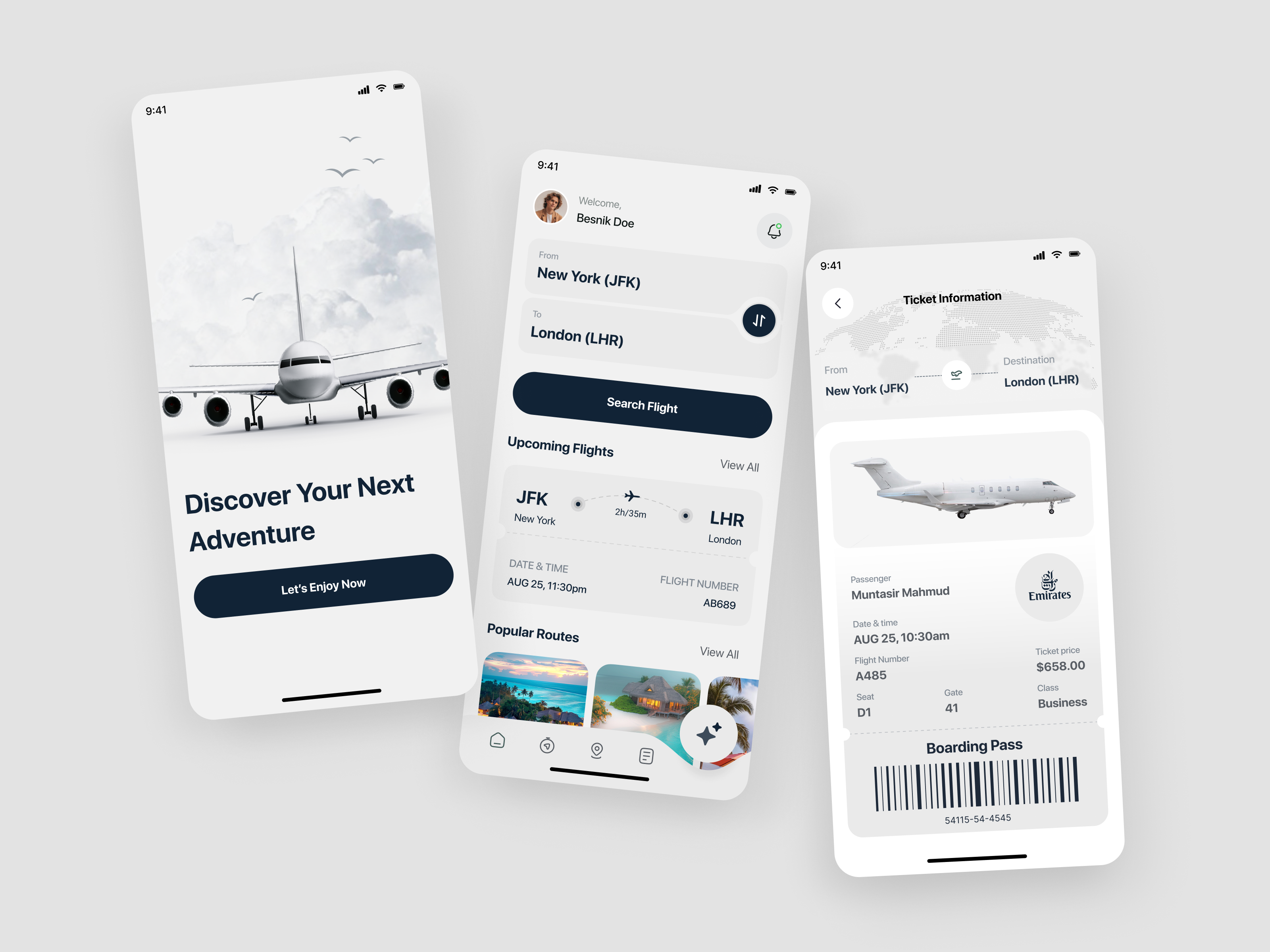 Flight Booking App by Muntasir Mahmud on Dribbble