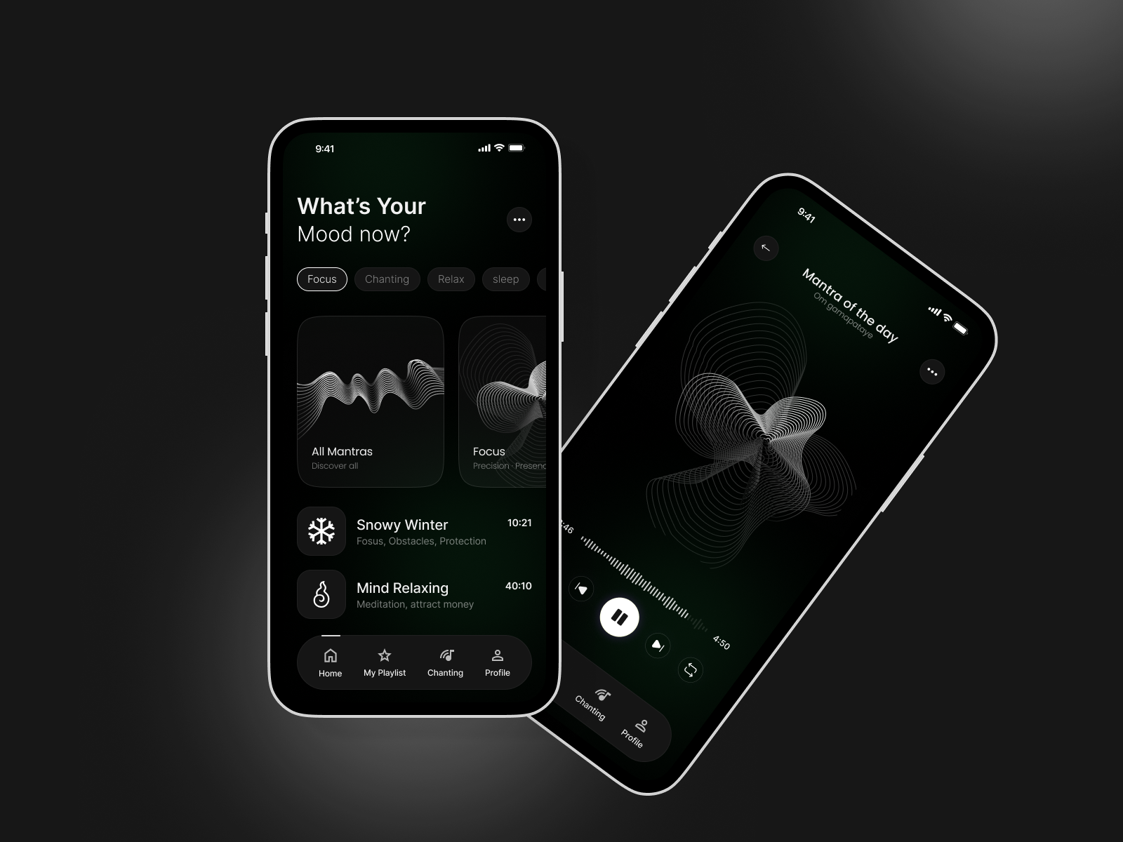 Vion Mantra App by Team6 UX on Dribbble