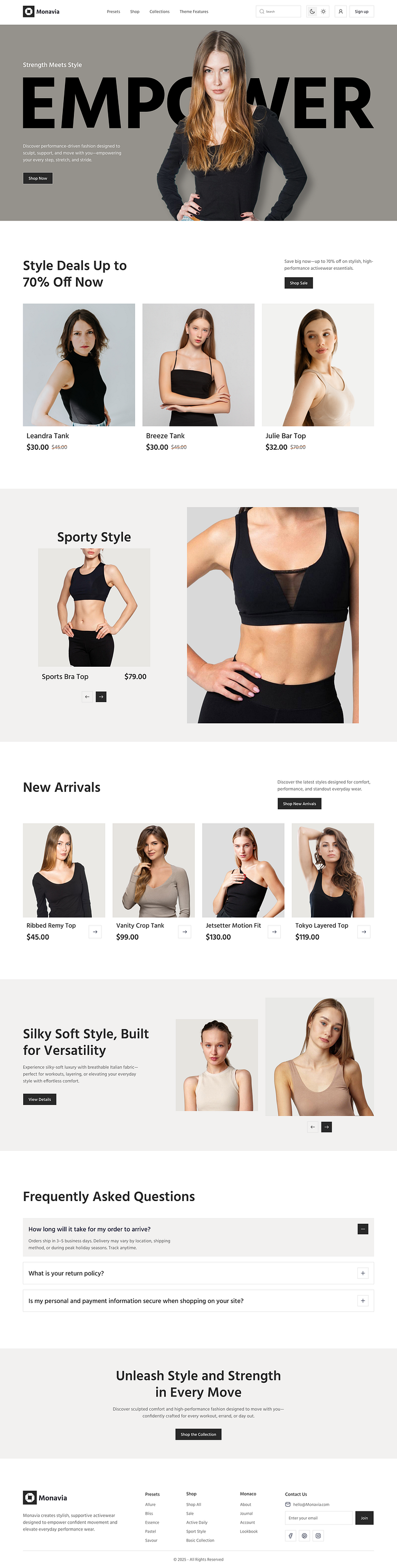 Modern E-Commerce Website Design — Clean, Scalable UI by DevPixel on ...