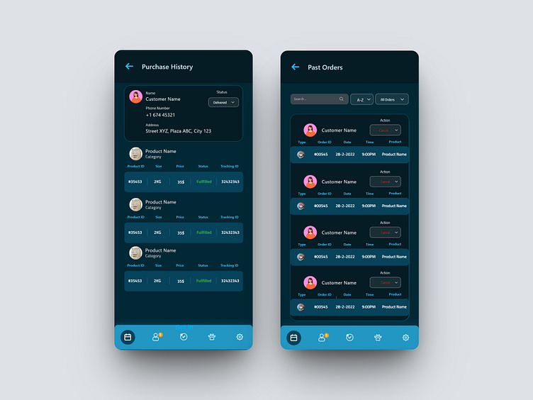 Petventory – Pet Inventory & Order Manager App UI (Figma) UI UX by ...