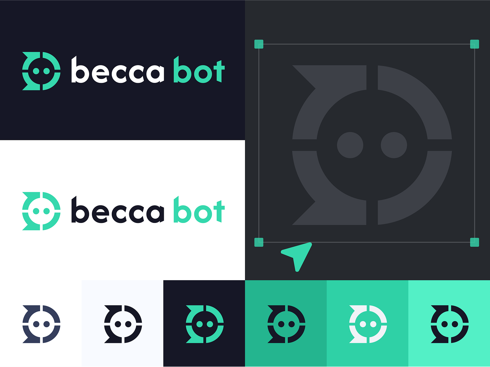 Becca Bot Concept Logo by Wagner Ramos 🇧🇷🇩🇪 on Dribbble
