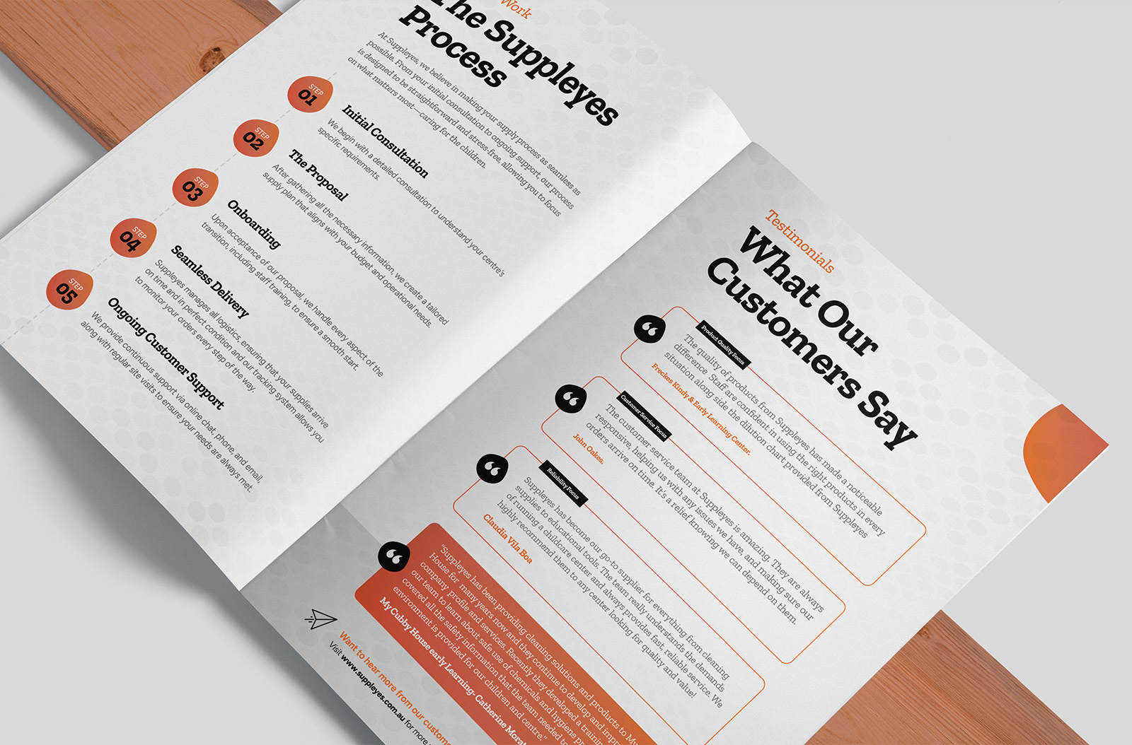 Childcare Center Brochure Design by Akil Mazumder on Dribbble