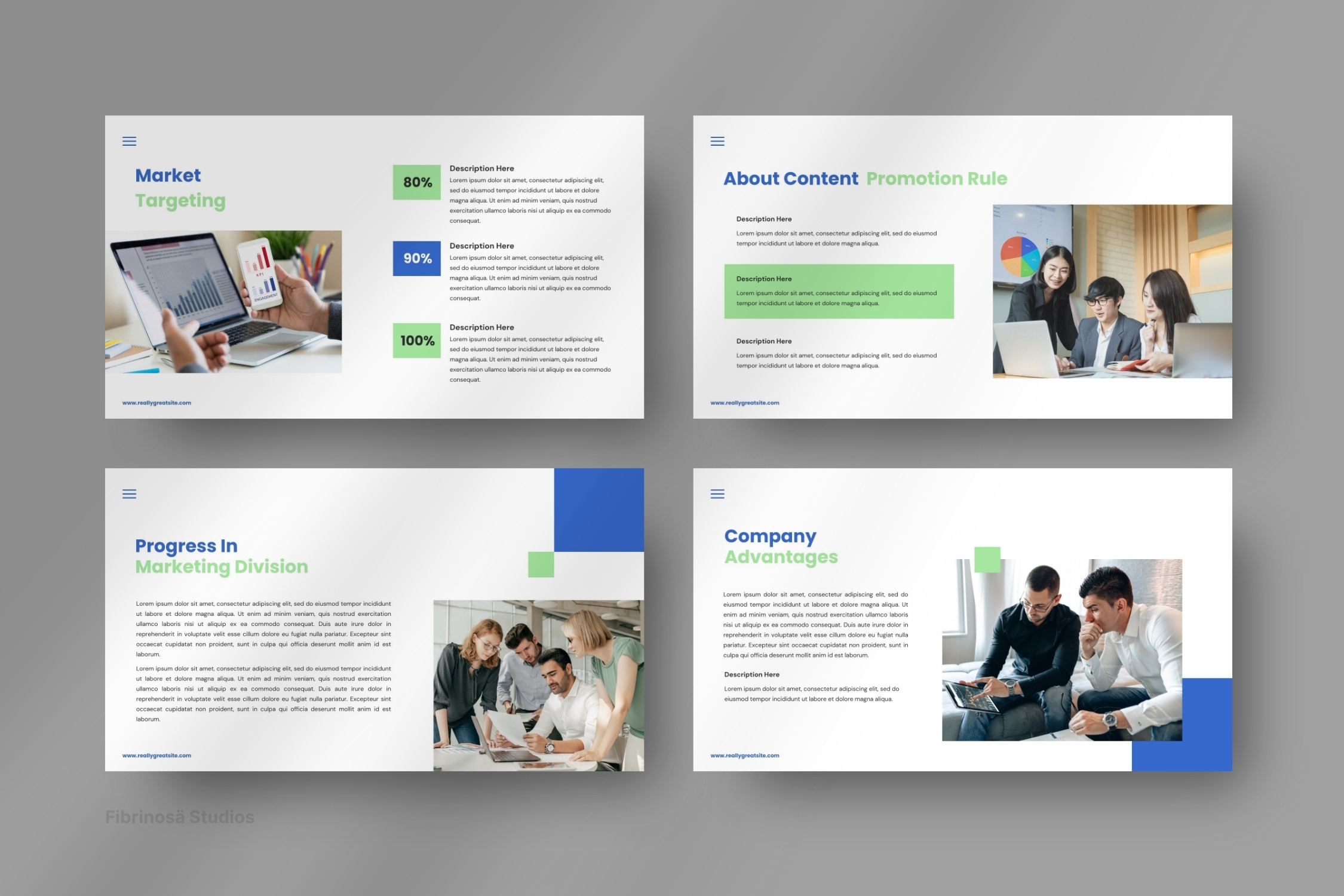 Velocity - Digital Marketing PowerPoint by Fibrinosa Studios on Dribbble
