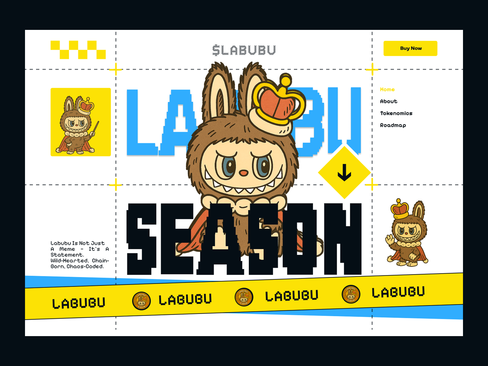 $LABUBU - crypto meme mem token by Nina Marinenko on Dribbble