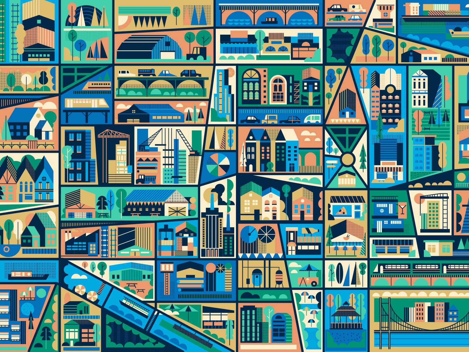 Fun Map Moments by MUTI on Dribbble
