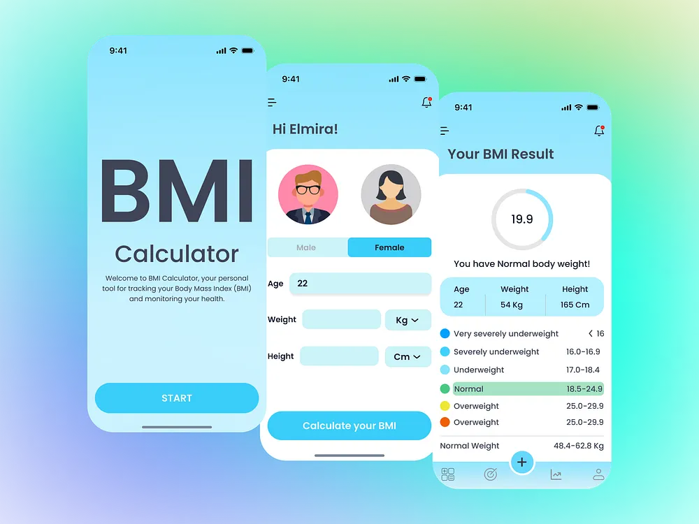 Bmi Calculator designs, themes, templates and downloadable graphic ...