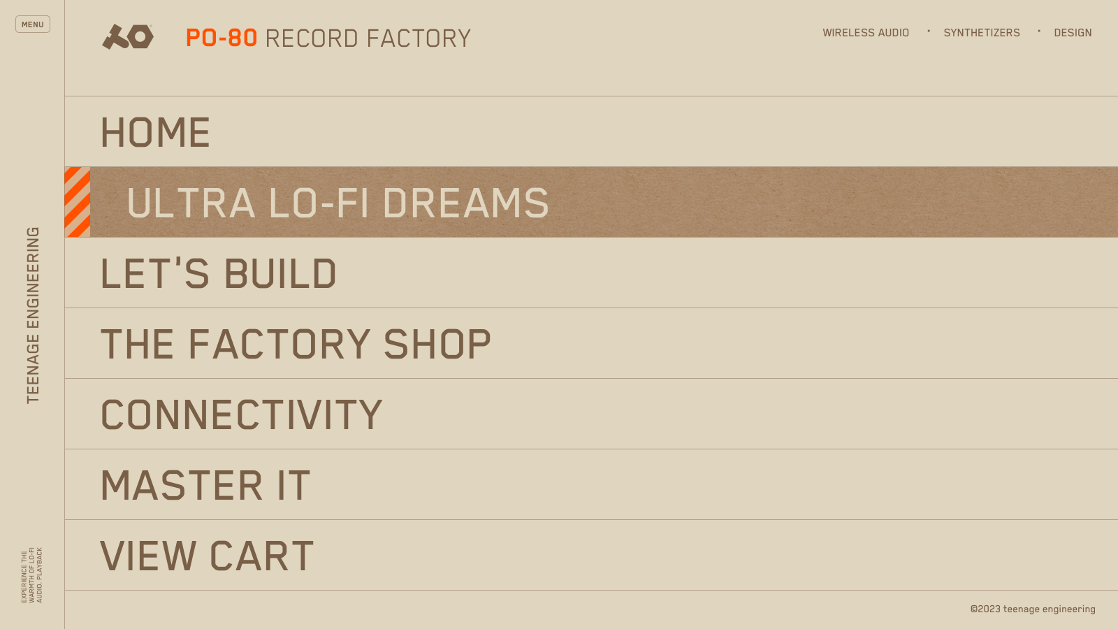 Record Factory "Redesign Concept" by Giulio Cuscito on Dribbble