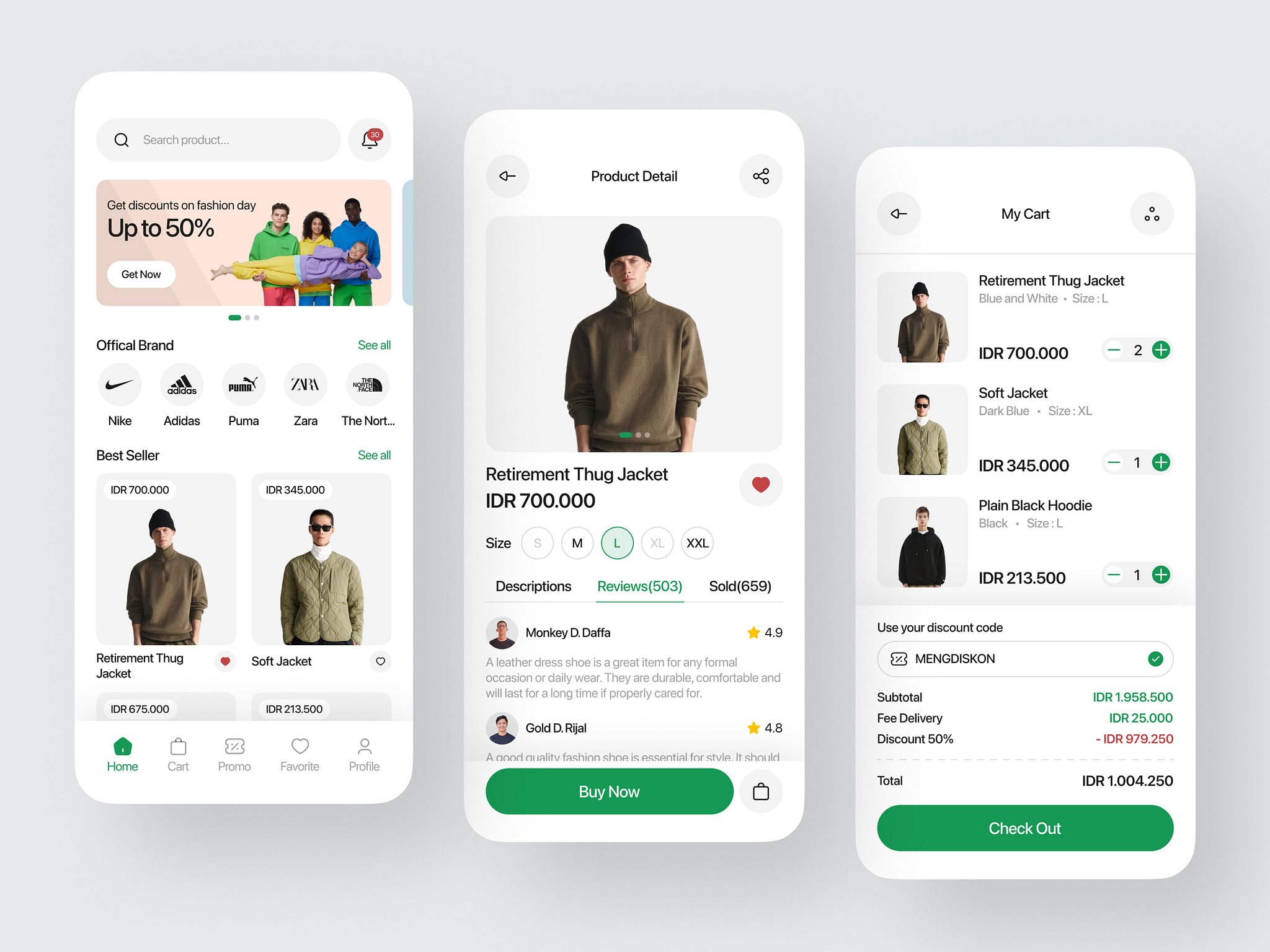 Fashion Store Mobile App by Rafi for Caraka on Dribbble