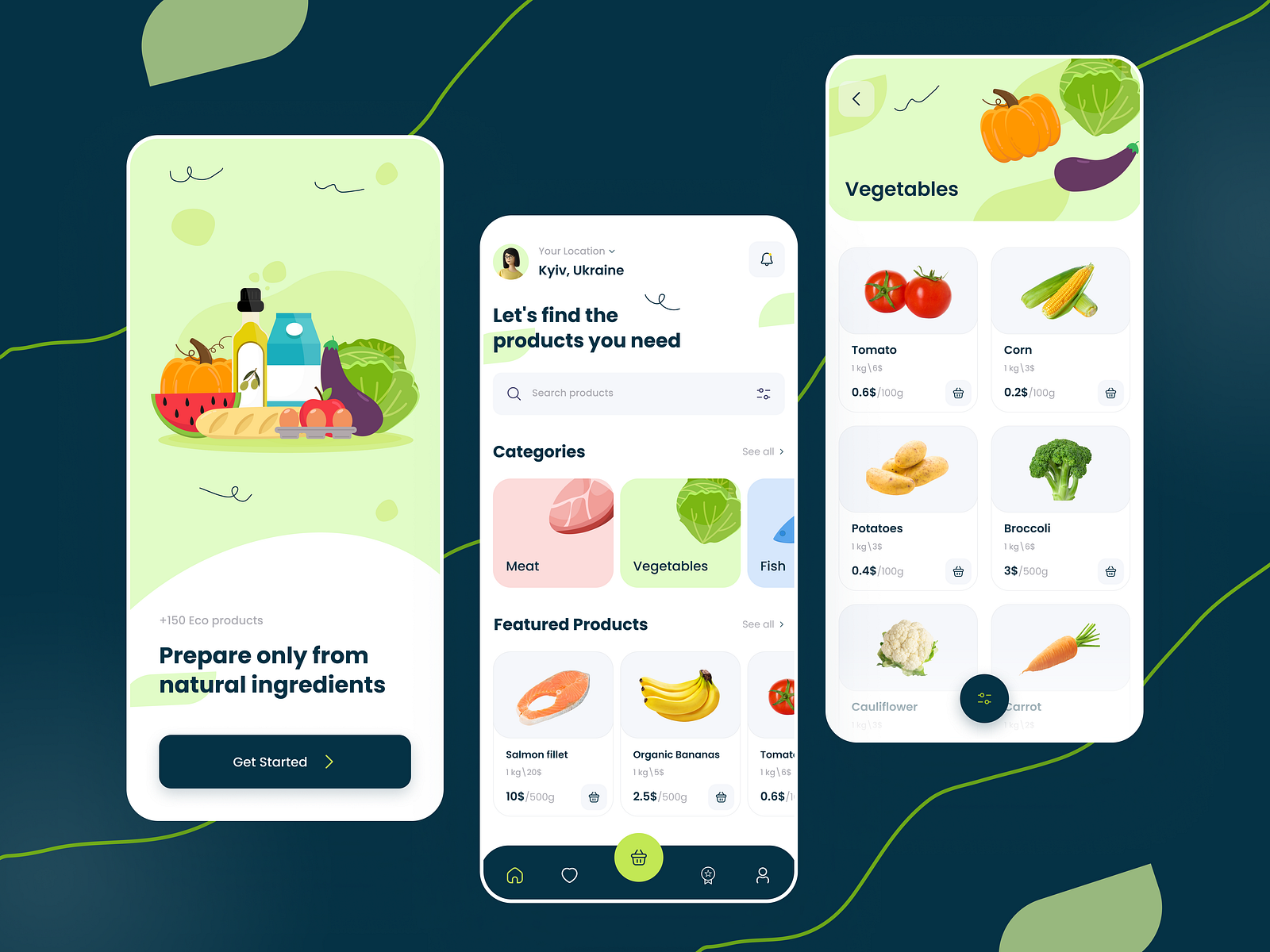Eco Shop - Mobile App Design by itdevgroup on Dribbble