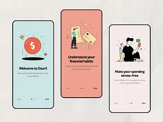 Browse thousands of Intro Screen images for design inspiration | Dribbble