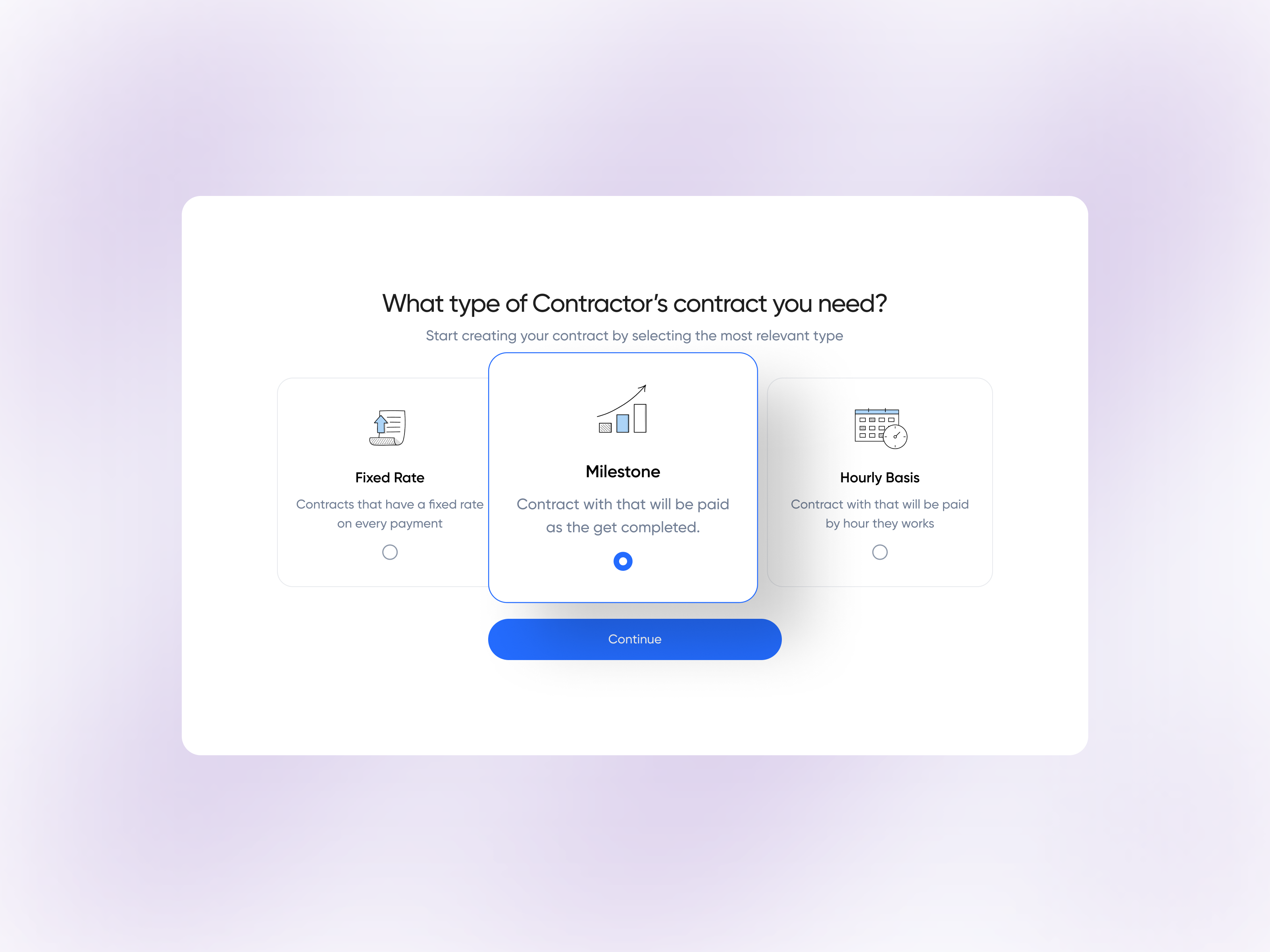 ProDeel - Create Contract Page Design by Filllo Design Agency on Dribbble