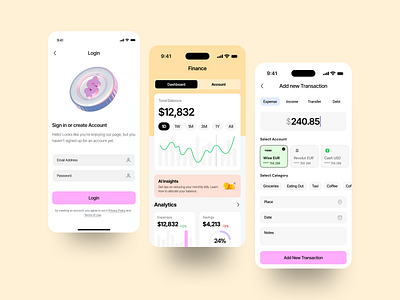 Browse thousands of Money Tracking App images for design inspiration ...