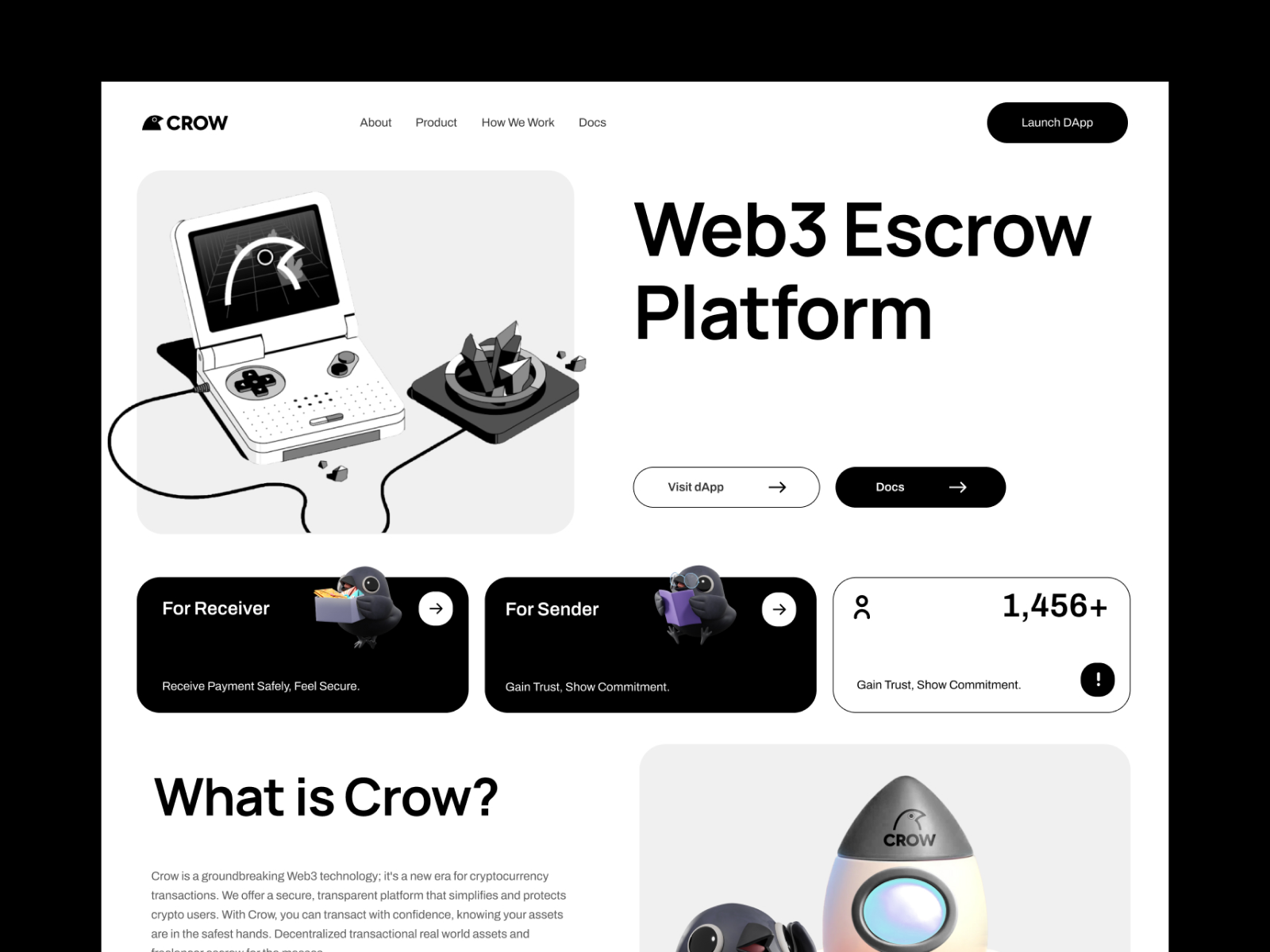 UI Design For Web3 Escrow Platform by Absher K on Dribbble