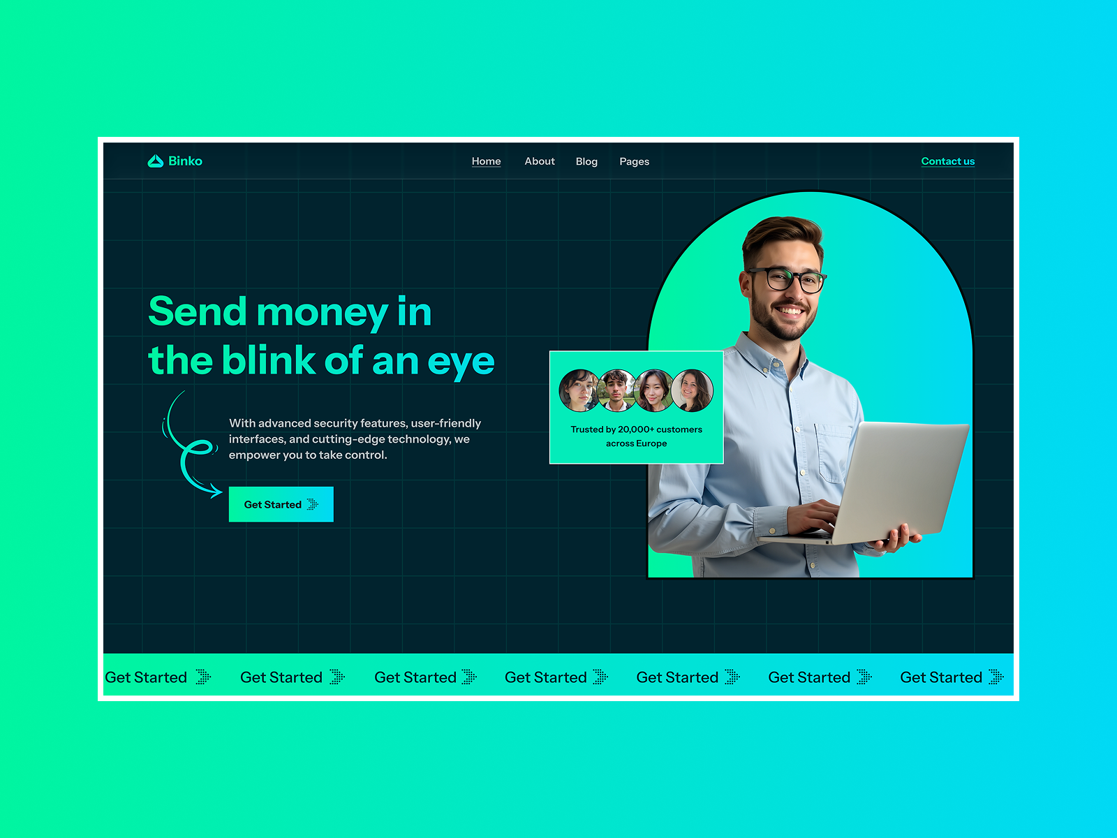 Banking website design by Abrar Akib on Dribbble