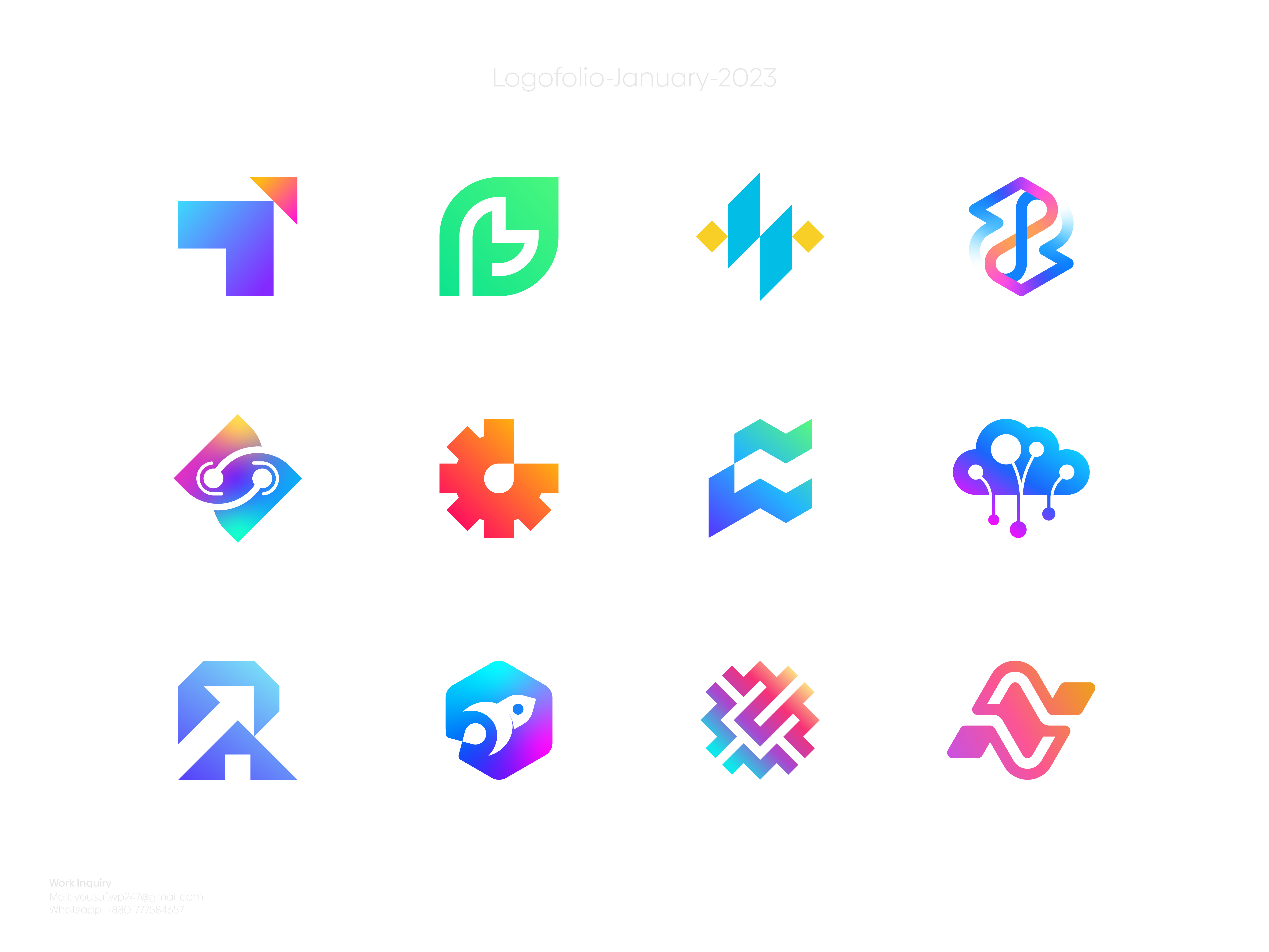 Creative, Modern, Unique, Minimalist, Logo, Branding, Logofolio by ...