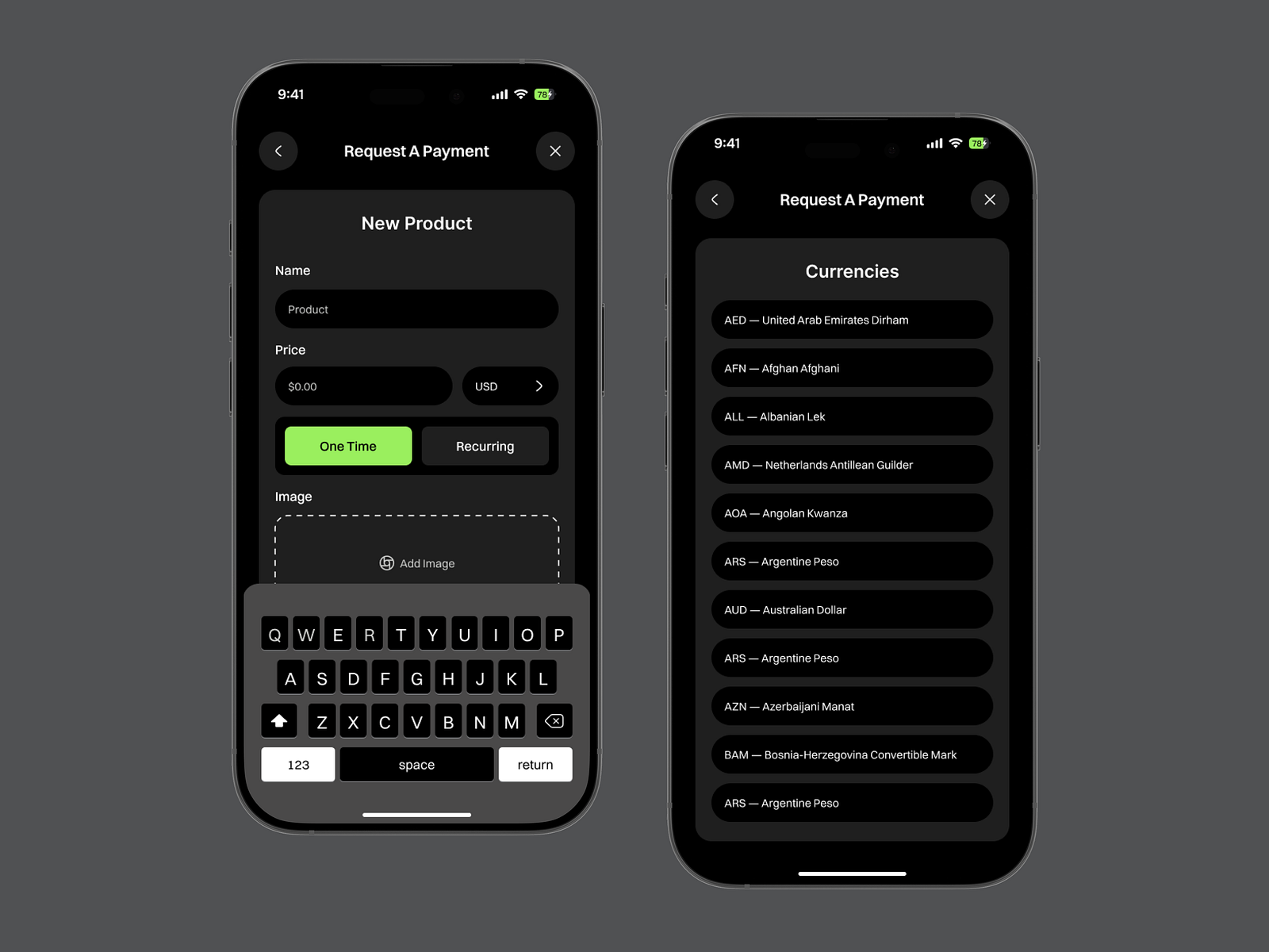 🛍️ New Product & Currency Manager – POS App by UI Raihan on Dribbble