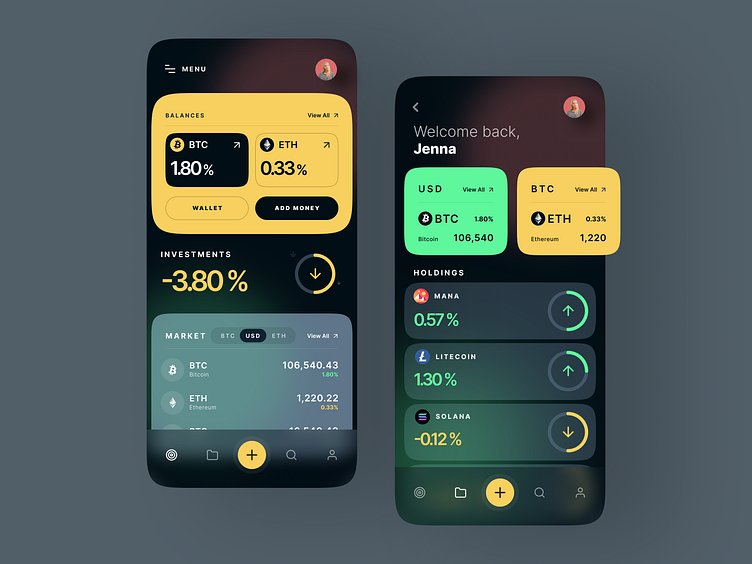 Wallet App 💰 by Murat Ak on Dribbble
