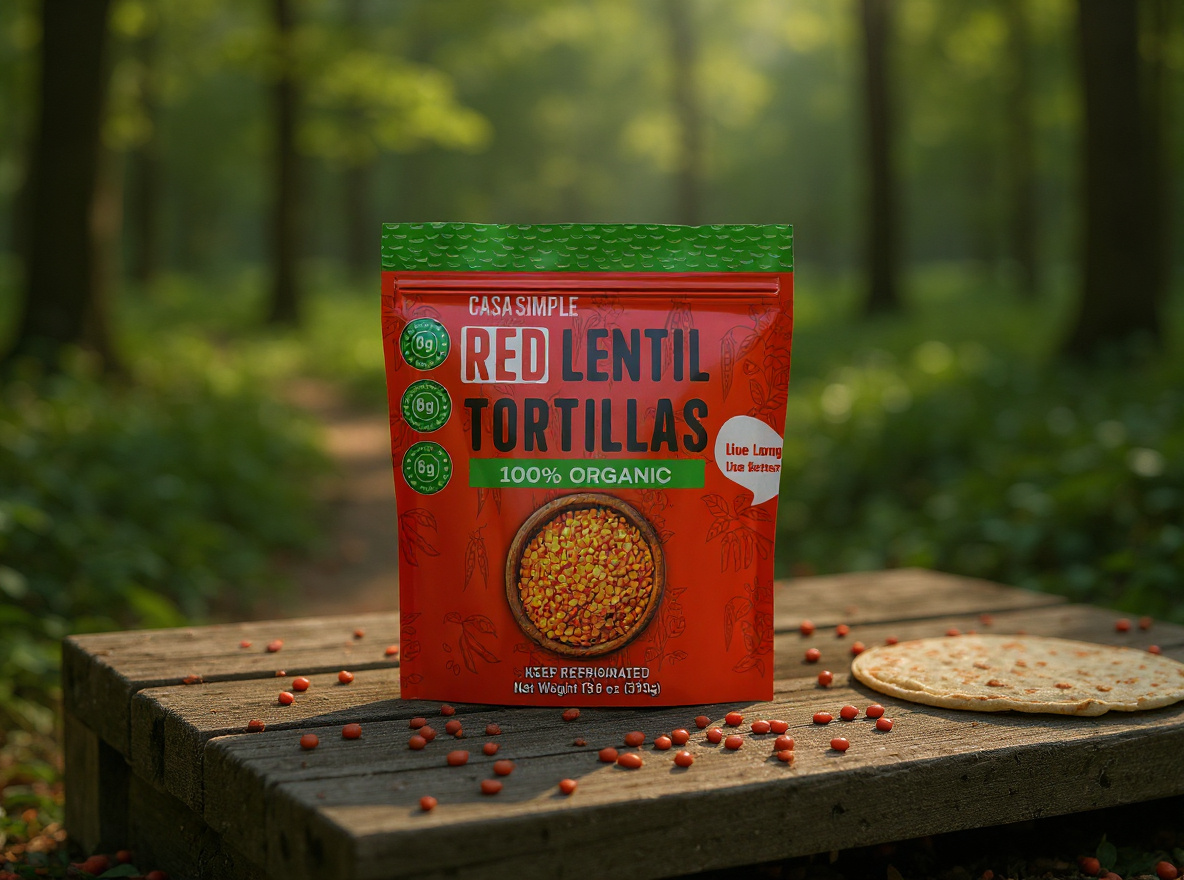 RED LENTIL TORTILLA PACKAGING DESIGN by Imon Hossen on Dribbble