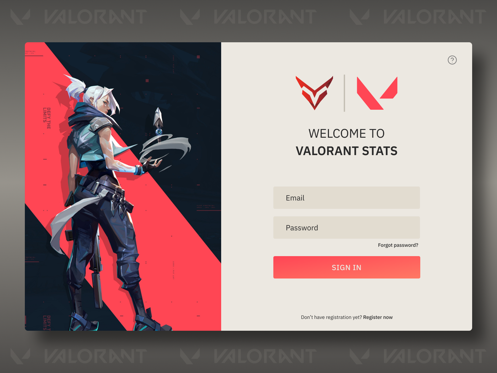 Game dashboard | Valorant Stats by Hugo Vitulli on Dribbble
