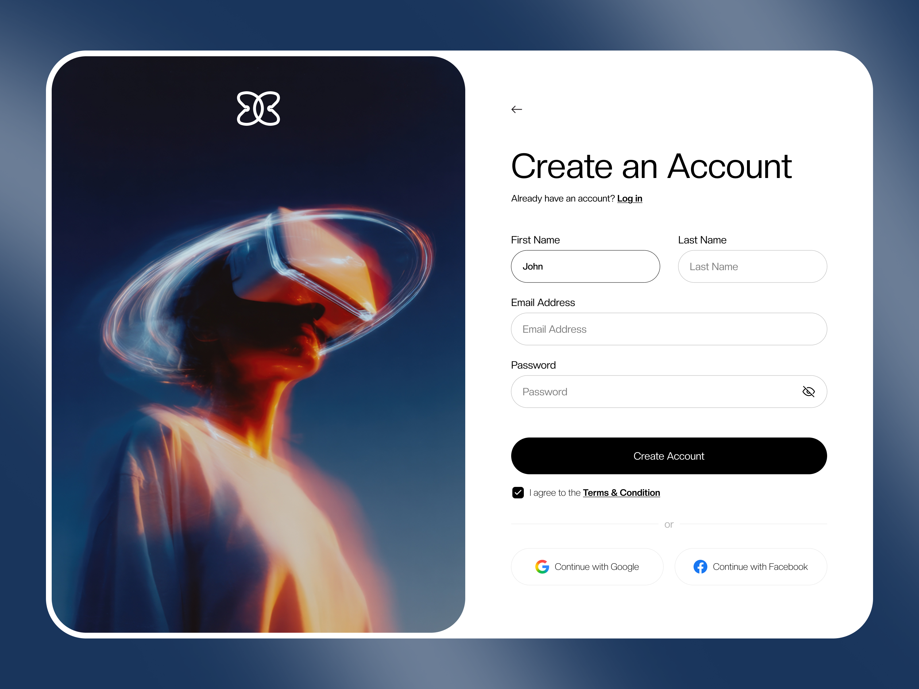 Login And Sign-up Screens by Beadaptify on Dribbble