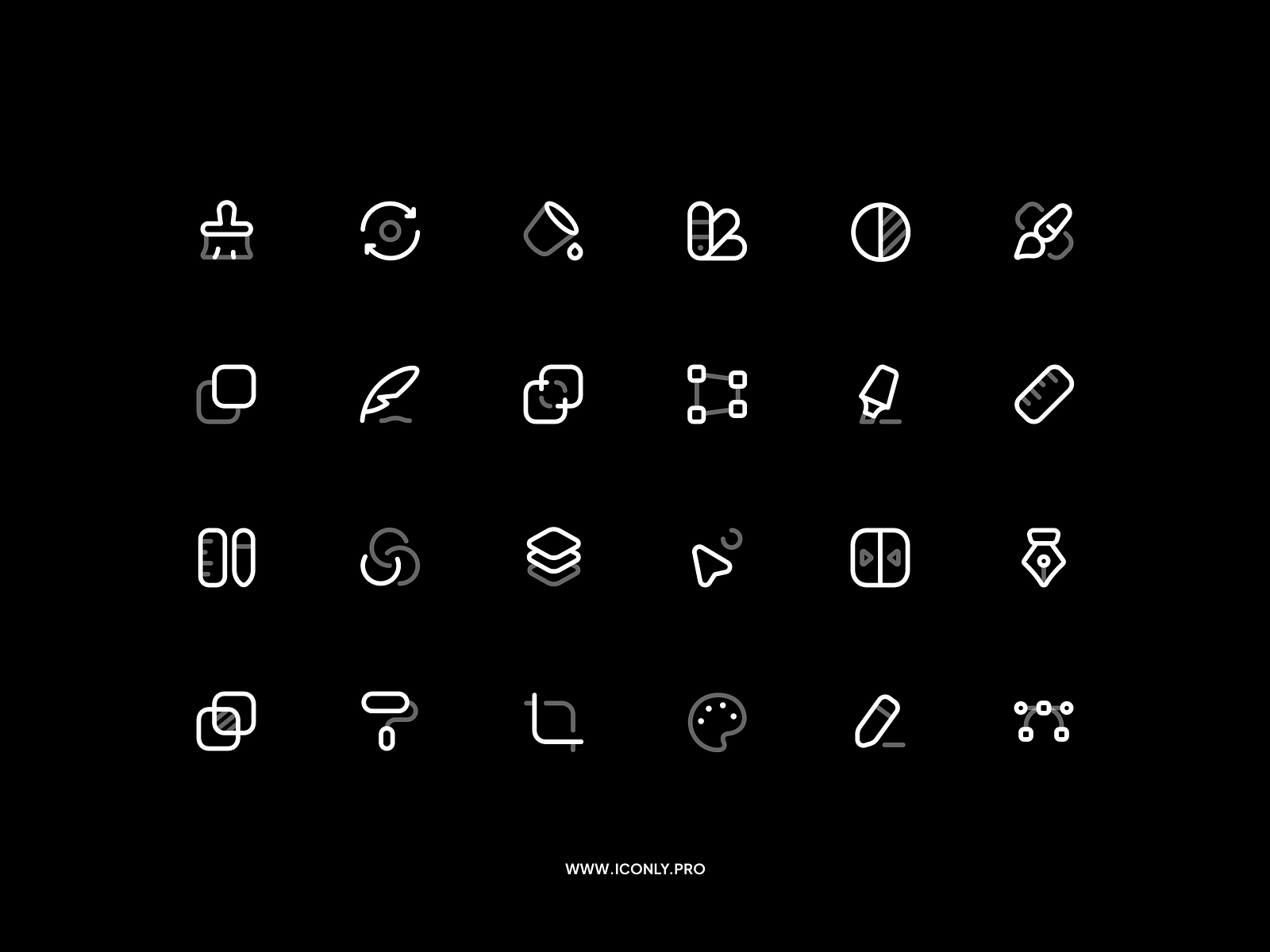 Iconly Pro, Design category! by Iconly Pro for Piqo Studio on Dribbble