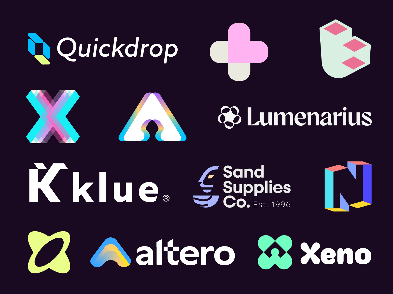 Vibrant Logos And Brand Identities collection. by designbydi on Dribbble