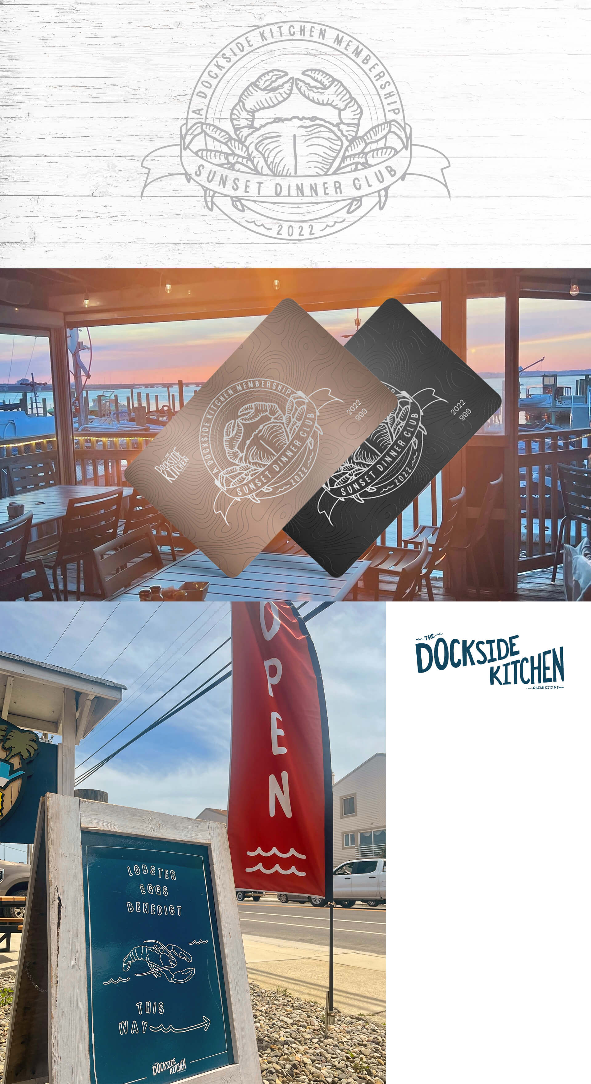 Dockside Kitchen Restaurant Branding by Jeff Macpherson on Dribbble