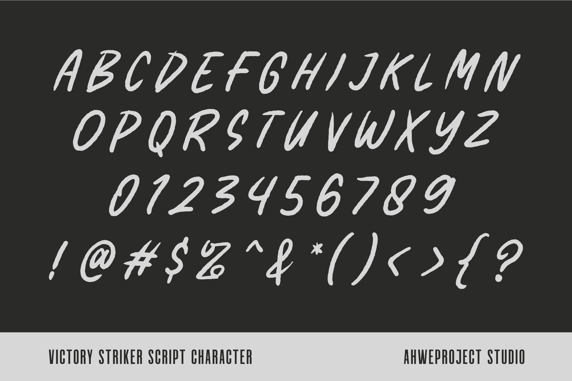 Victory Striker - Font Duo Sport Display Font by ahweproject on Dribbble