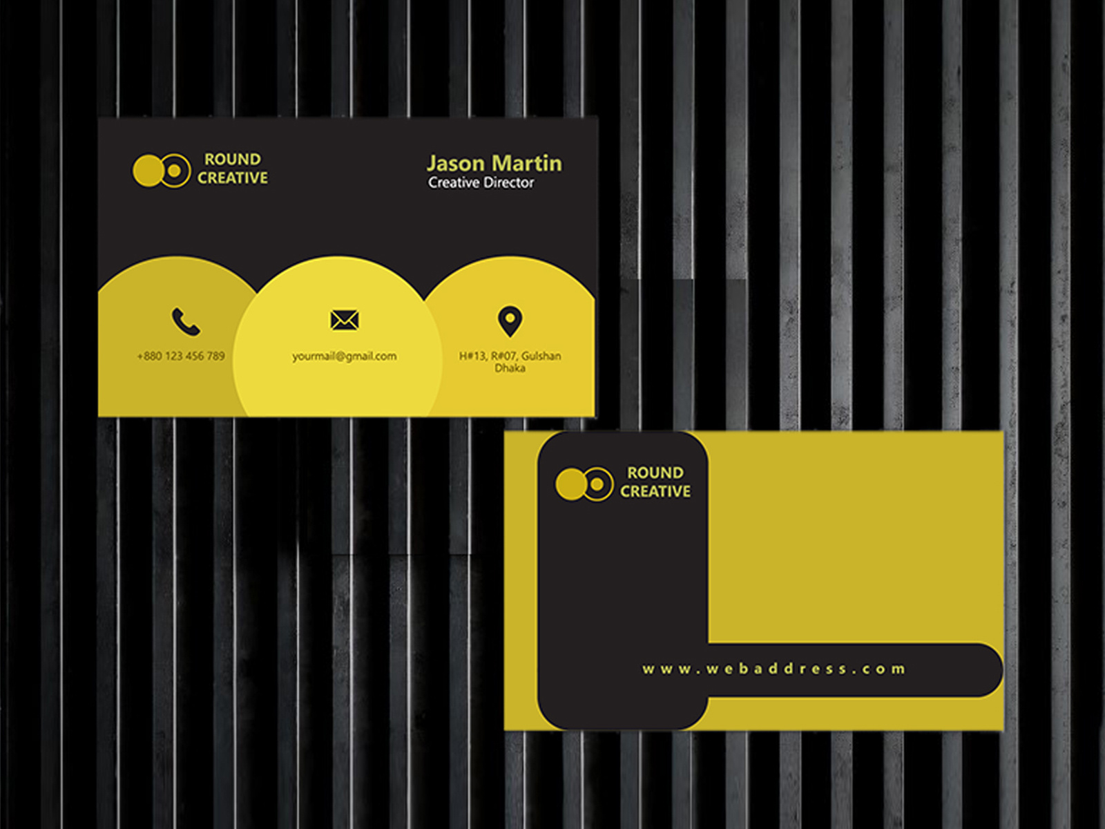 Visiting Card Design Template by Designer Sabbir on Dribbble