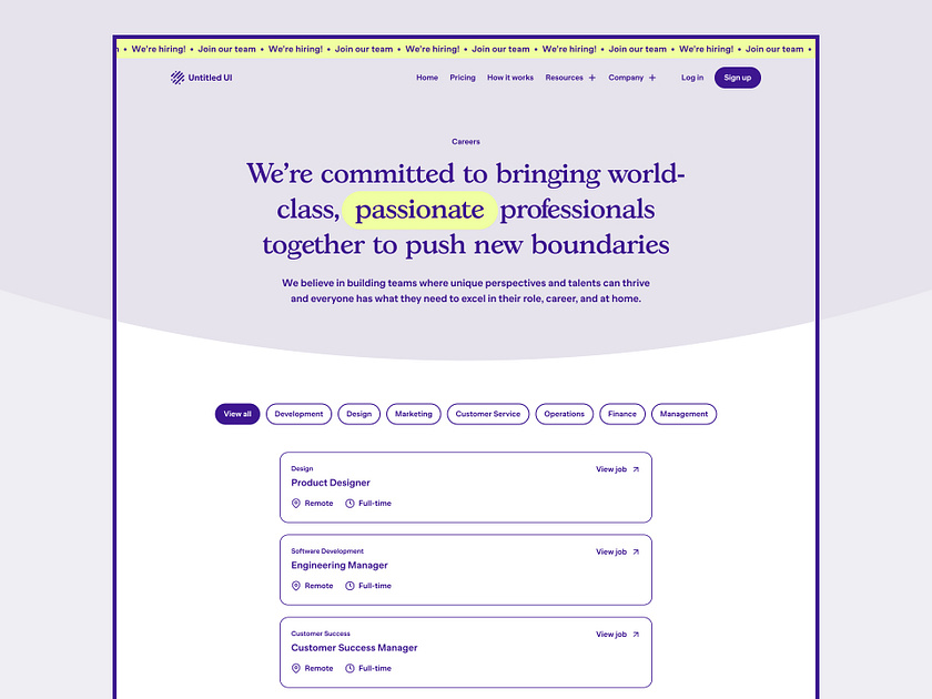 Job Board designs, themes, templates and downloadable graphic elements ...