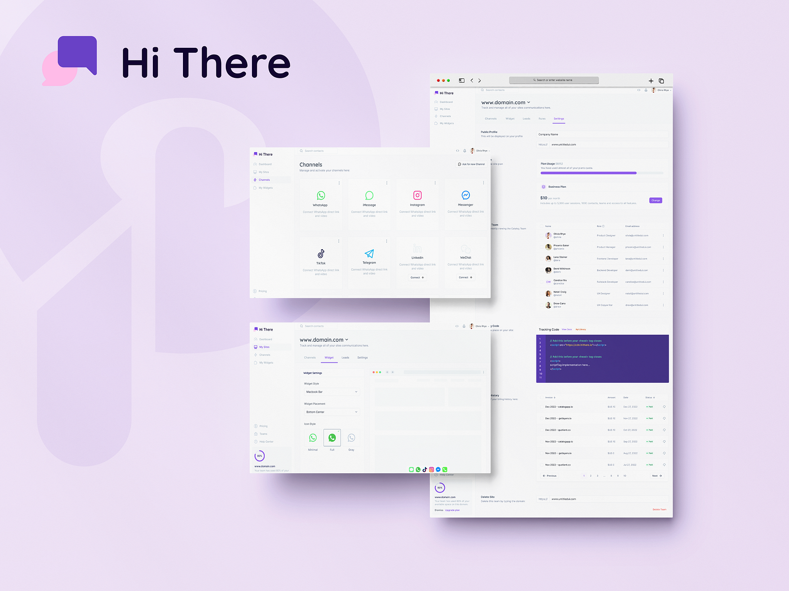 Hi There - Screens by JP Casabianca on Dribbble