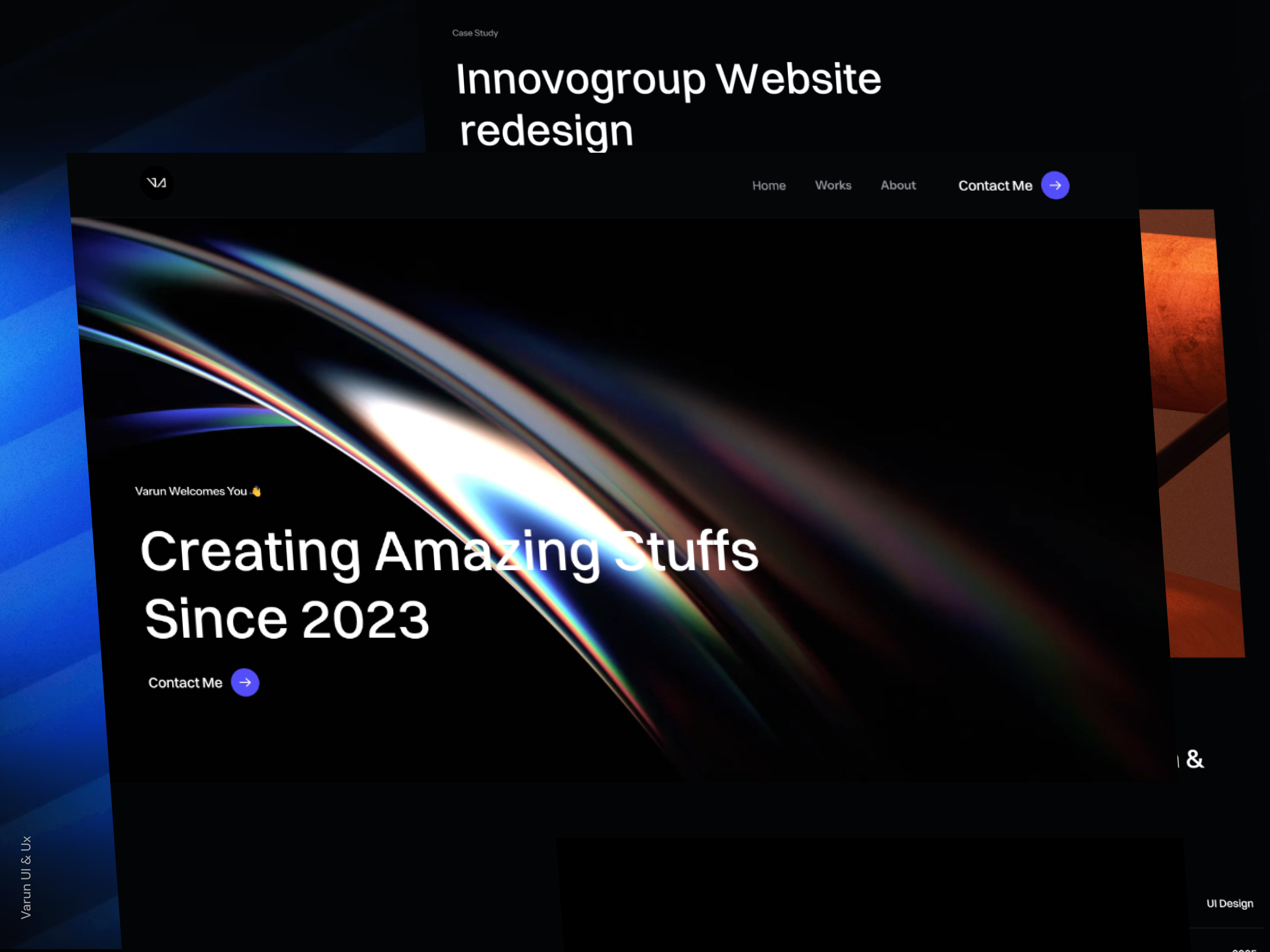 Personal Portfolio Website | Framer | Development by Varun Av on Dribbble