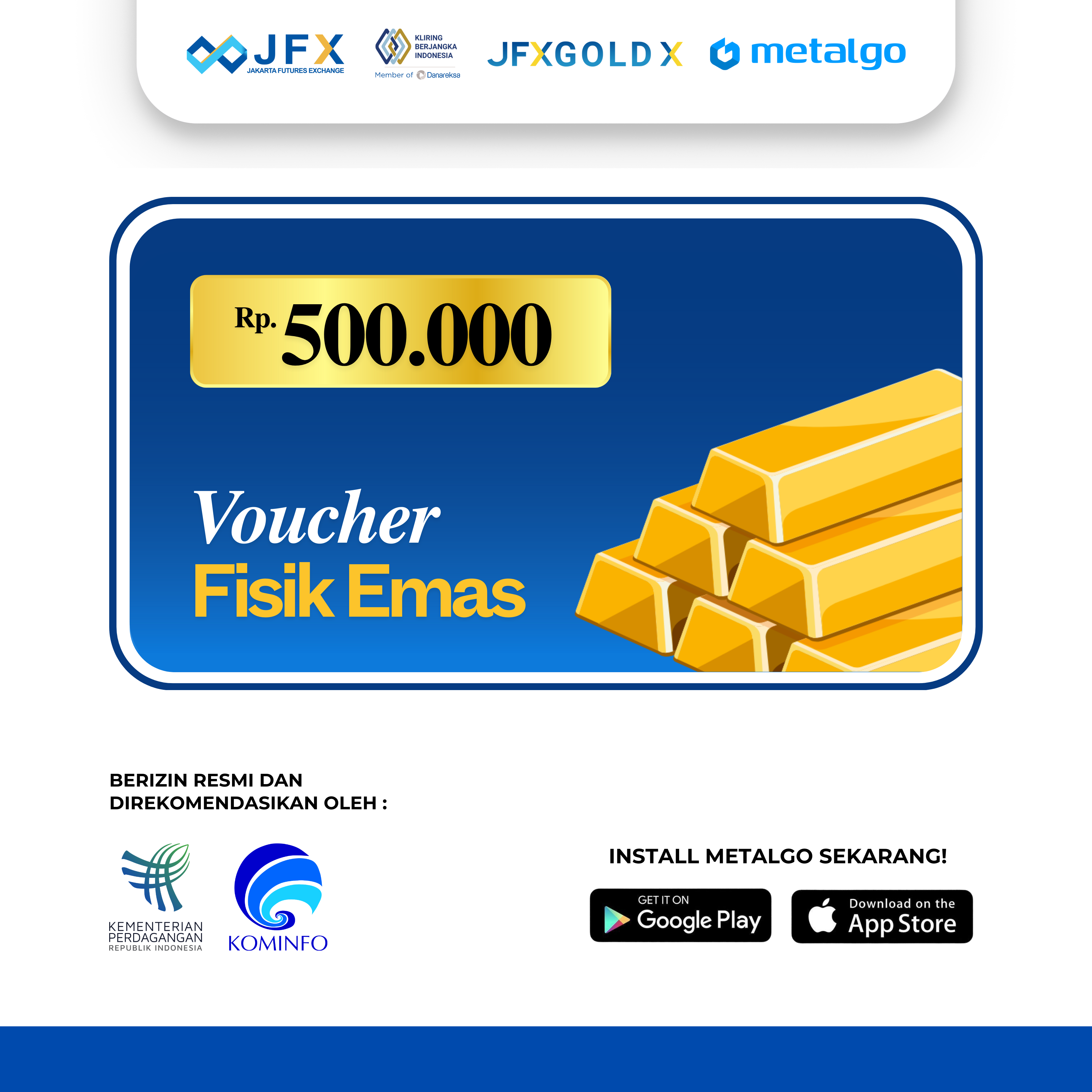Voucher Emas & Template by Aqib Lukmanul hakim on Dribbble