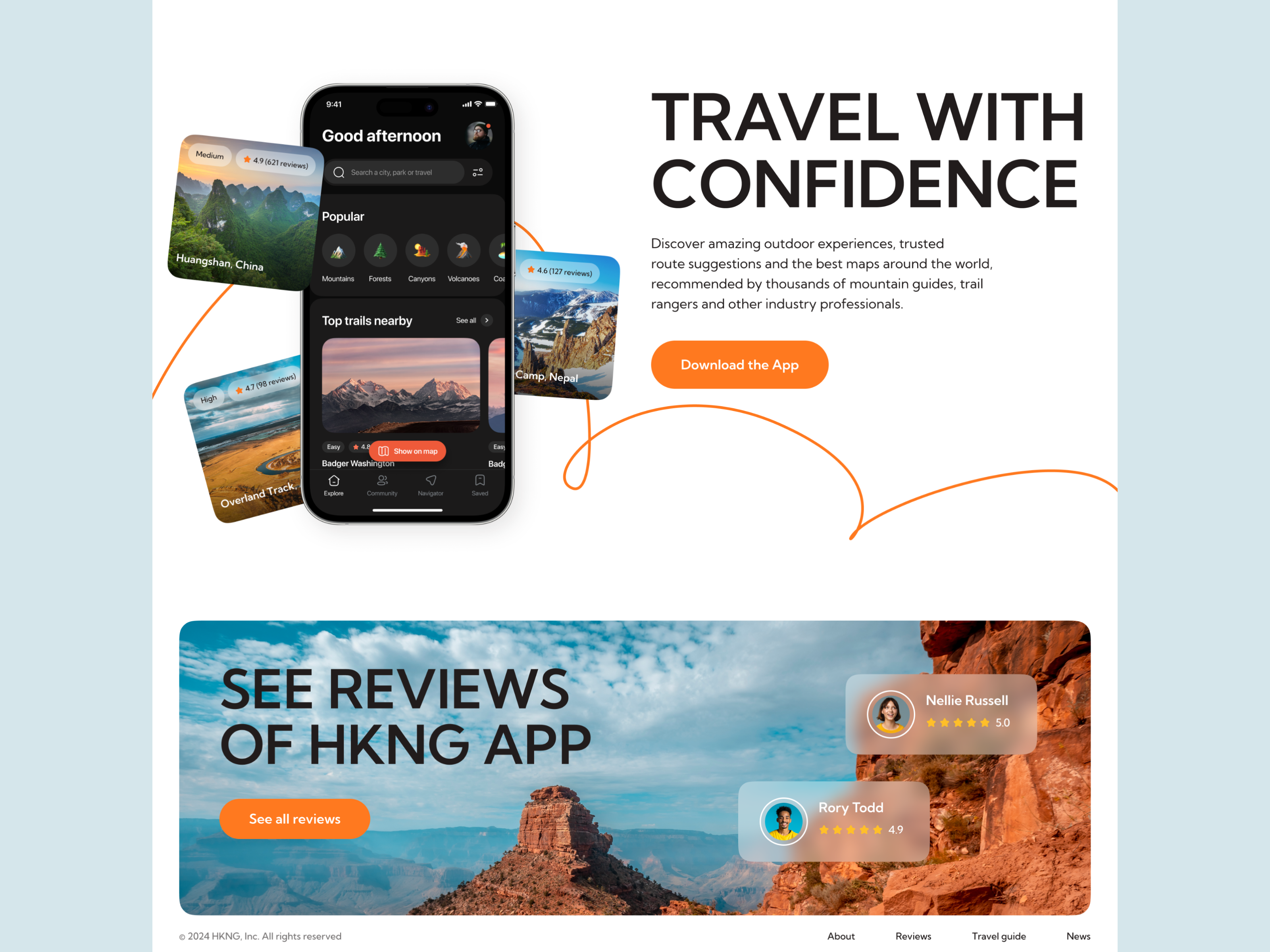 Adventure Travel Booking Website by Ronas IT | UI/UX Team on Dribbble