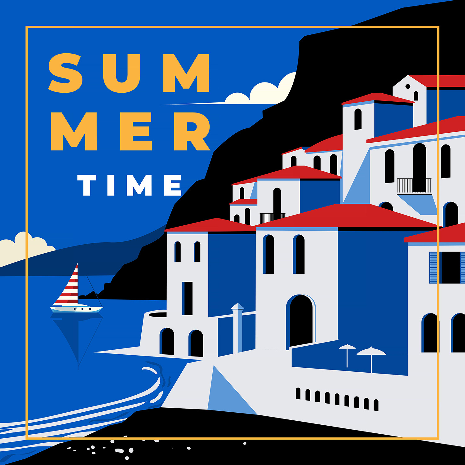 Retro Summer Posters vol.2 by Darko Vujic on Dribbble