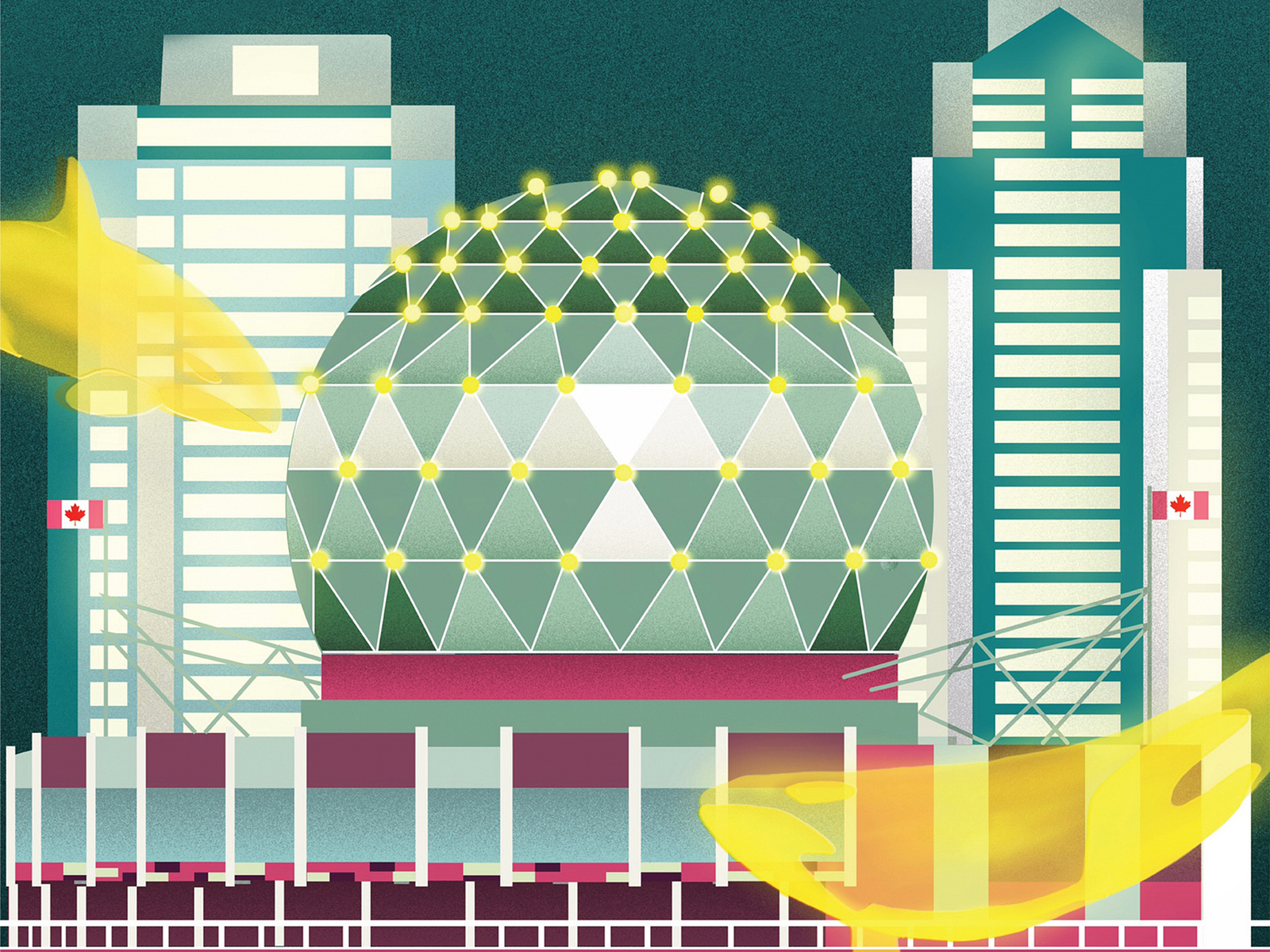 Upside Down Ocean Gallery Show by Rebekah Maurice on Dribbble